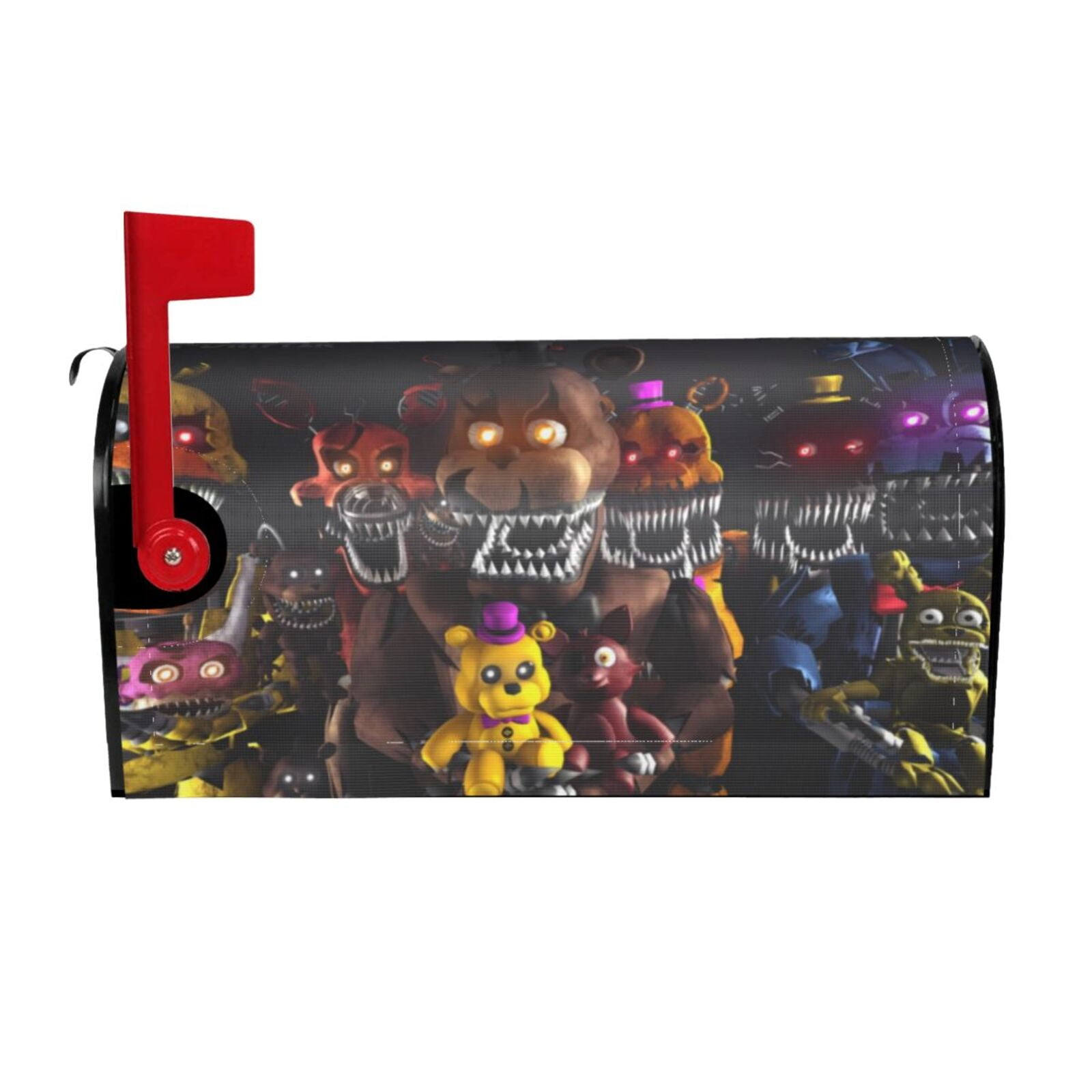Saiise Five Nights At Freddy'S Print Mailbox Covers Magnetic Letter ...