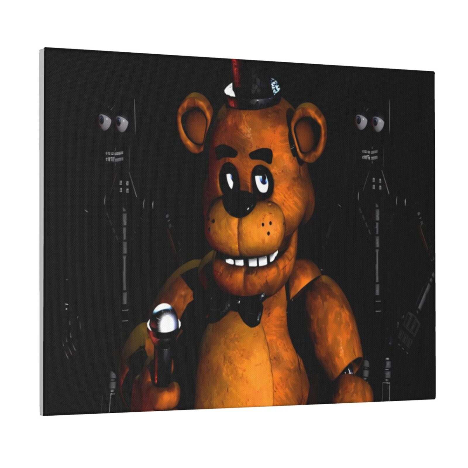 Saiise Five Nights At Freddy'S Frameless Canvas Wall Art - Abstract ...