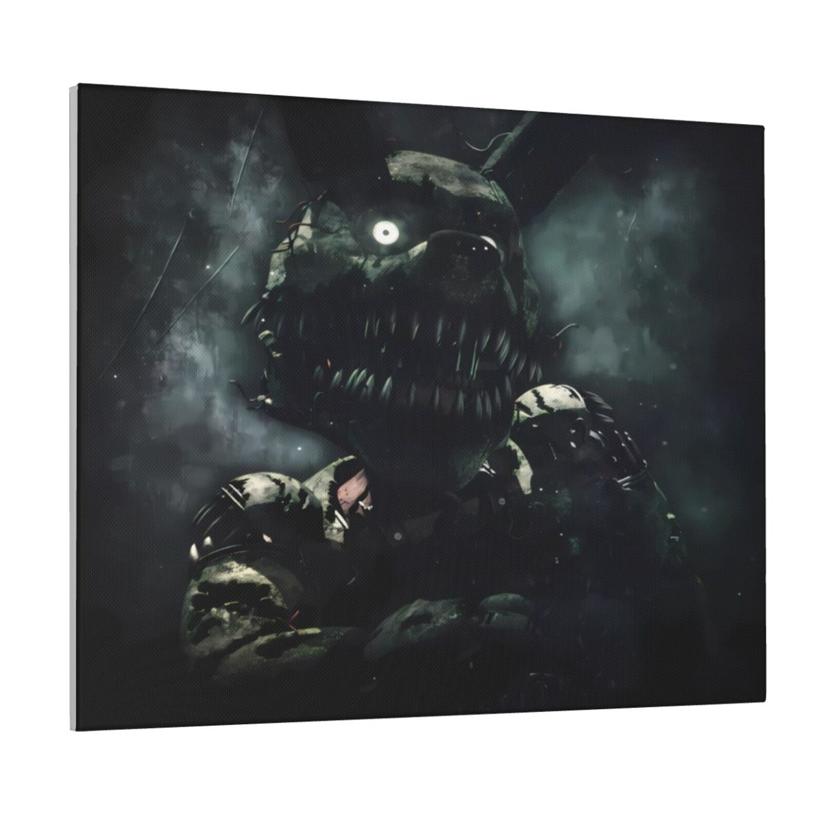 Saiise Five Nights At Freddy'S Frameless Canvas Wall Art - Abstract ...