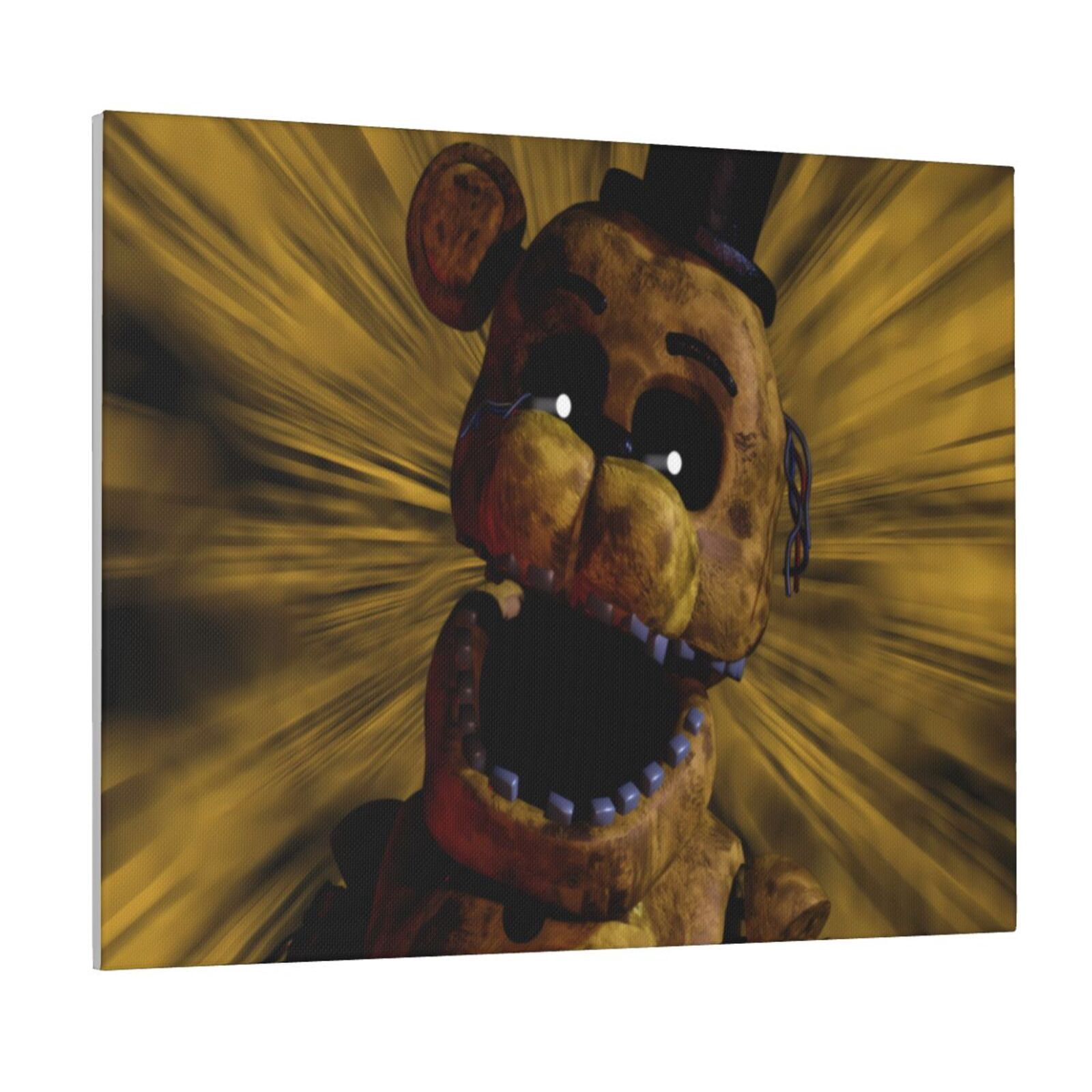 Saiise Five Nights At Freddy'S Frameless Canvas Wall Art - Abstract ...