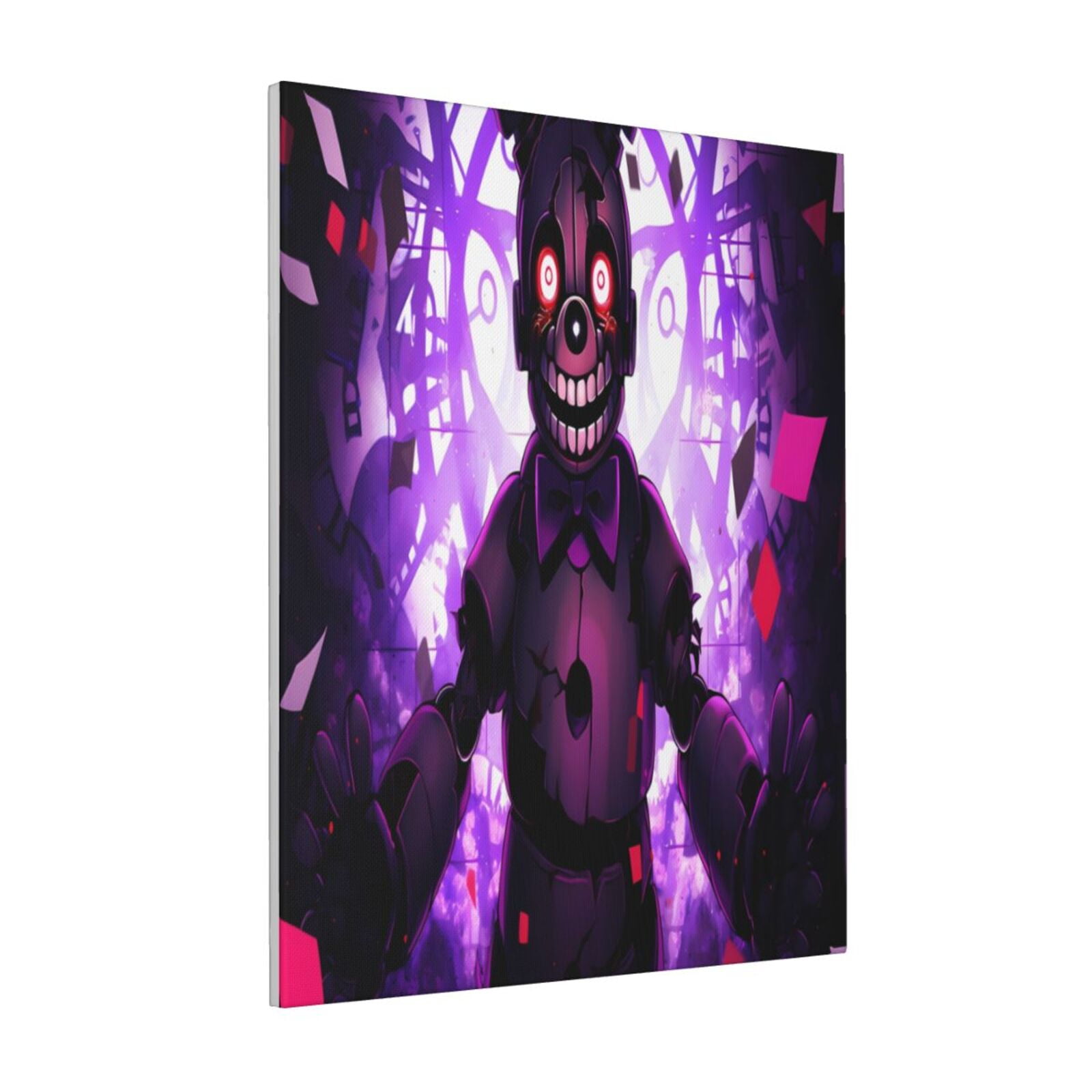 Saiise Five Nights At Freddy'S Frameless Wall Art for Home Decor,Modern ...