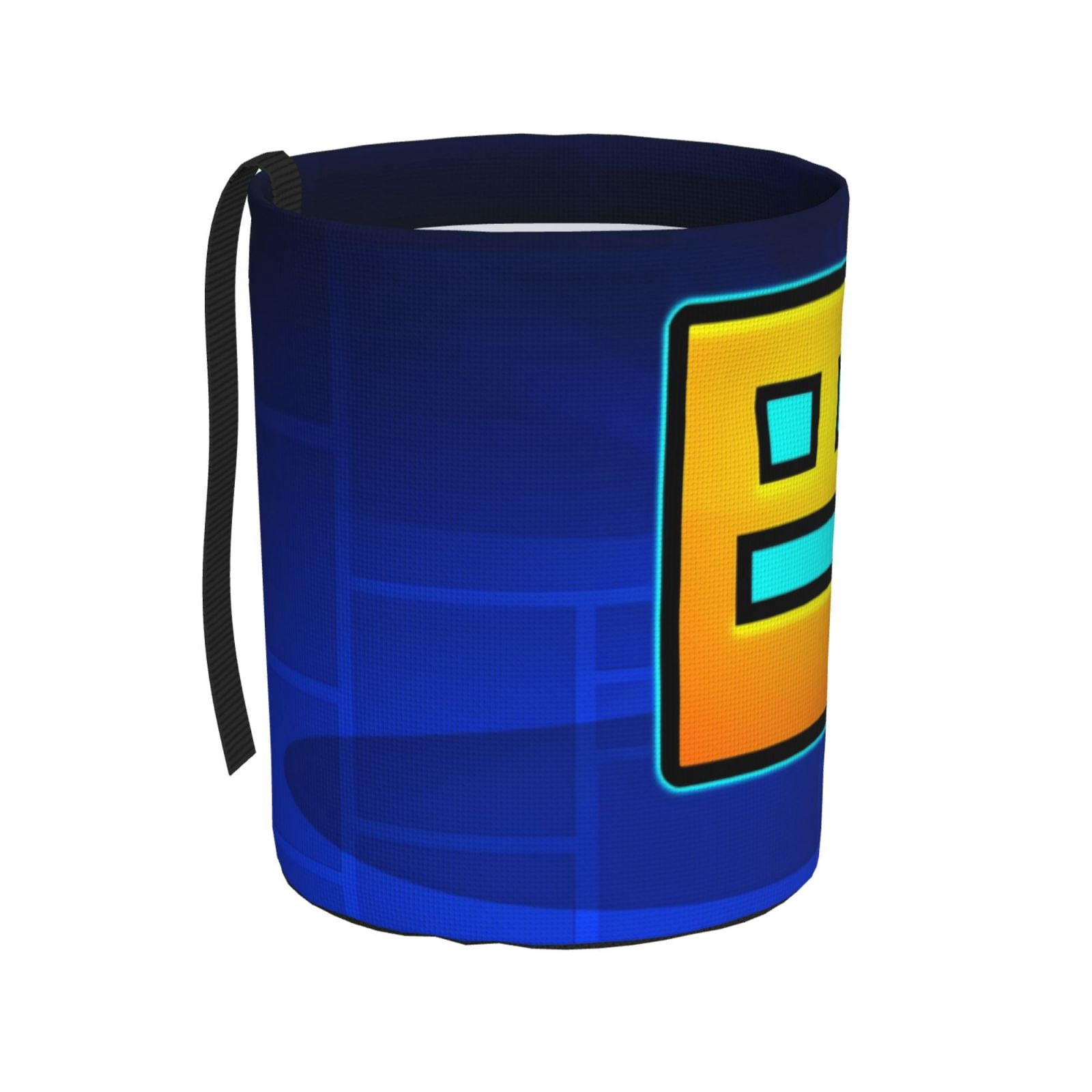 Saiise Geometry Dash Print Car Trash Can Bin for Back Seat Leak Proof ...