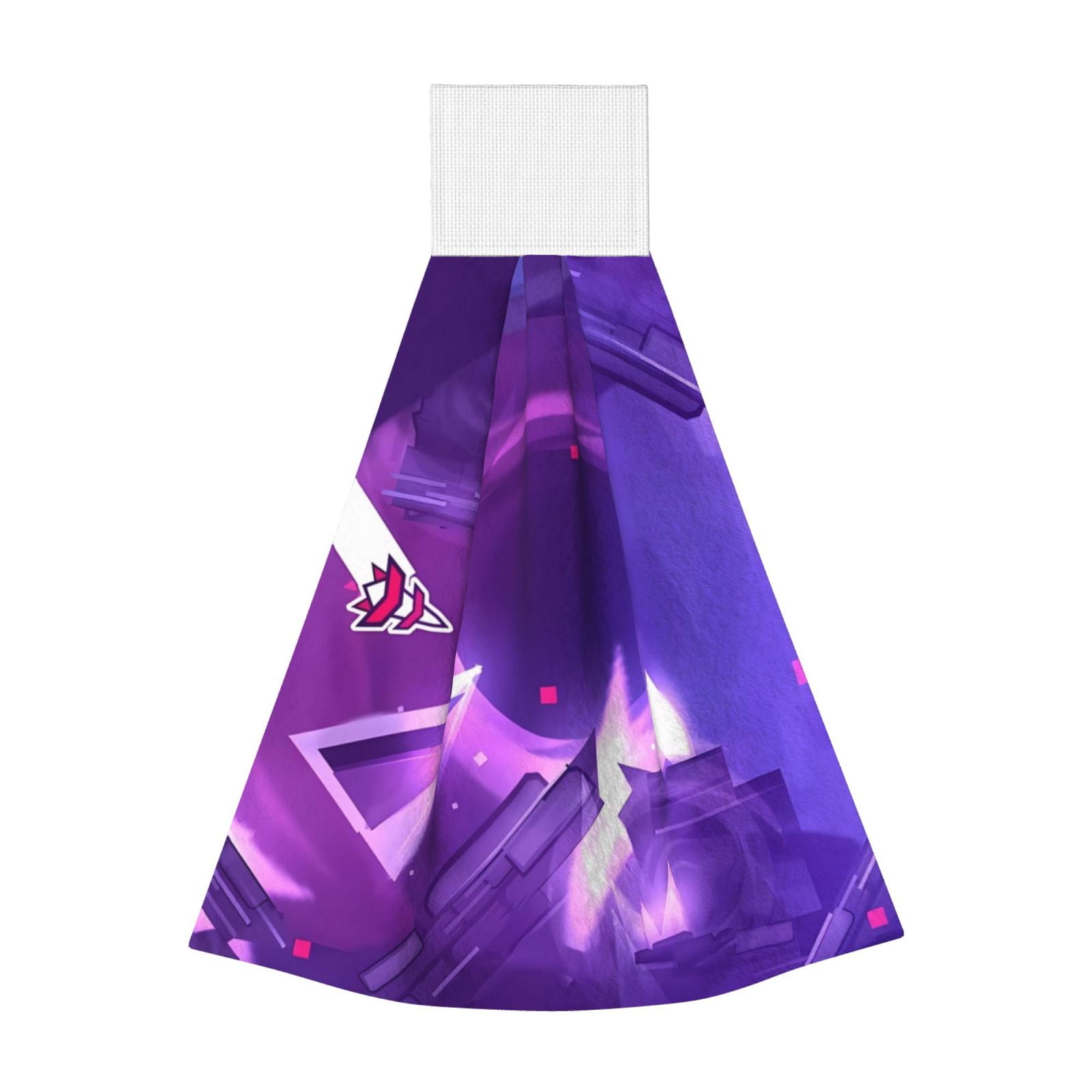 Saiise Geometry Dash Print Hanging Kitchen Towels Hand Towel Loop Dish ...