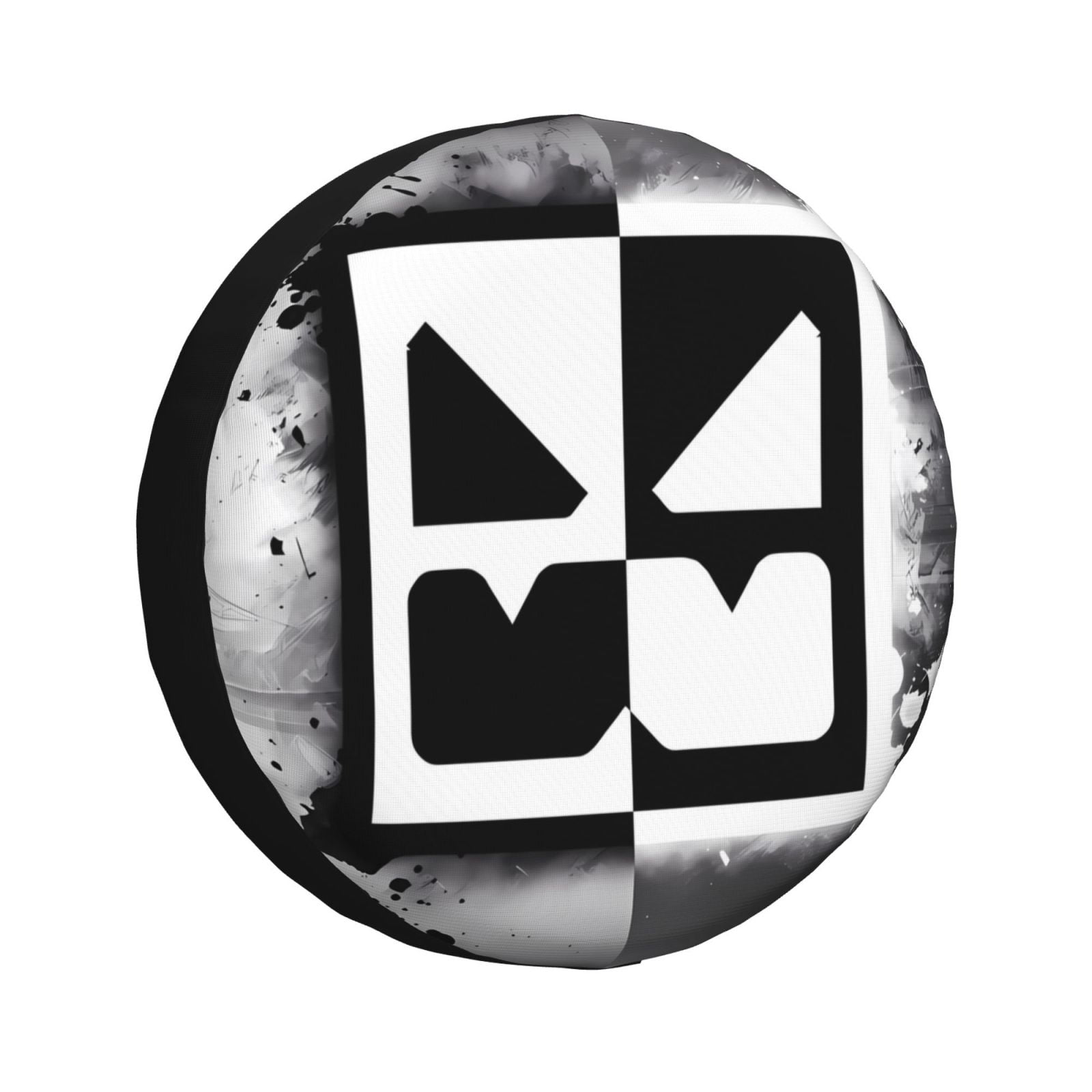 Saiise Geometry Dash Print Rv Spare Tire Cover Wheel Tire Cover for ...