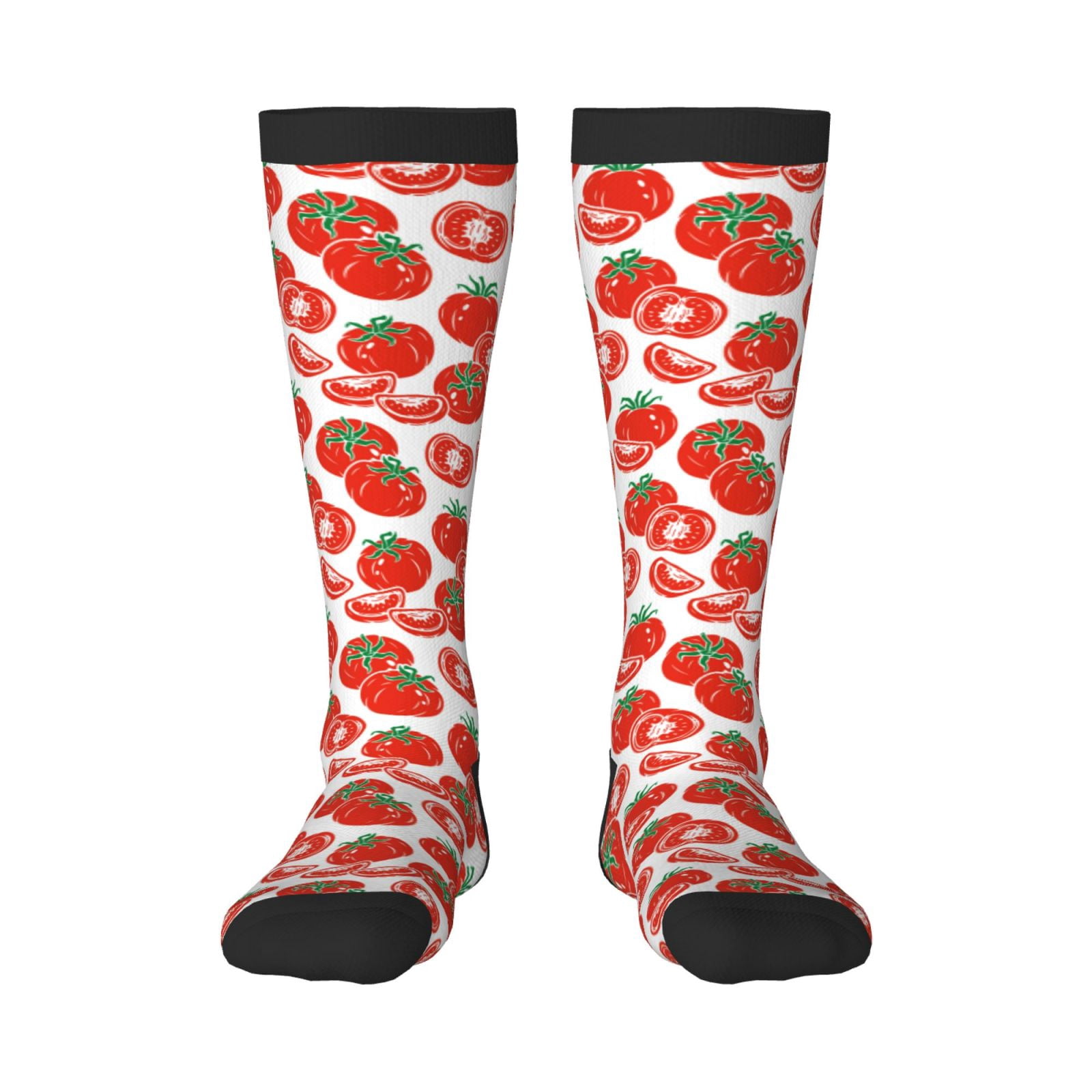 Saiise Hand Drawn Tomatoes Funny Socks Men Women Boys Kids Adults ...