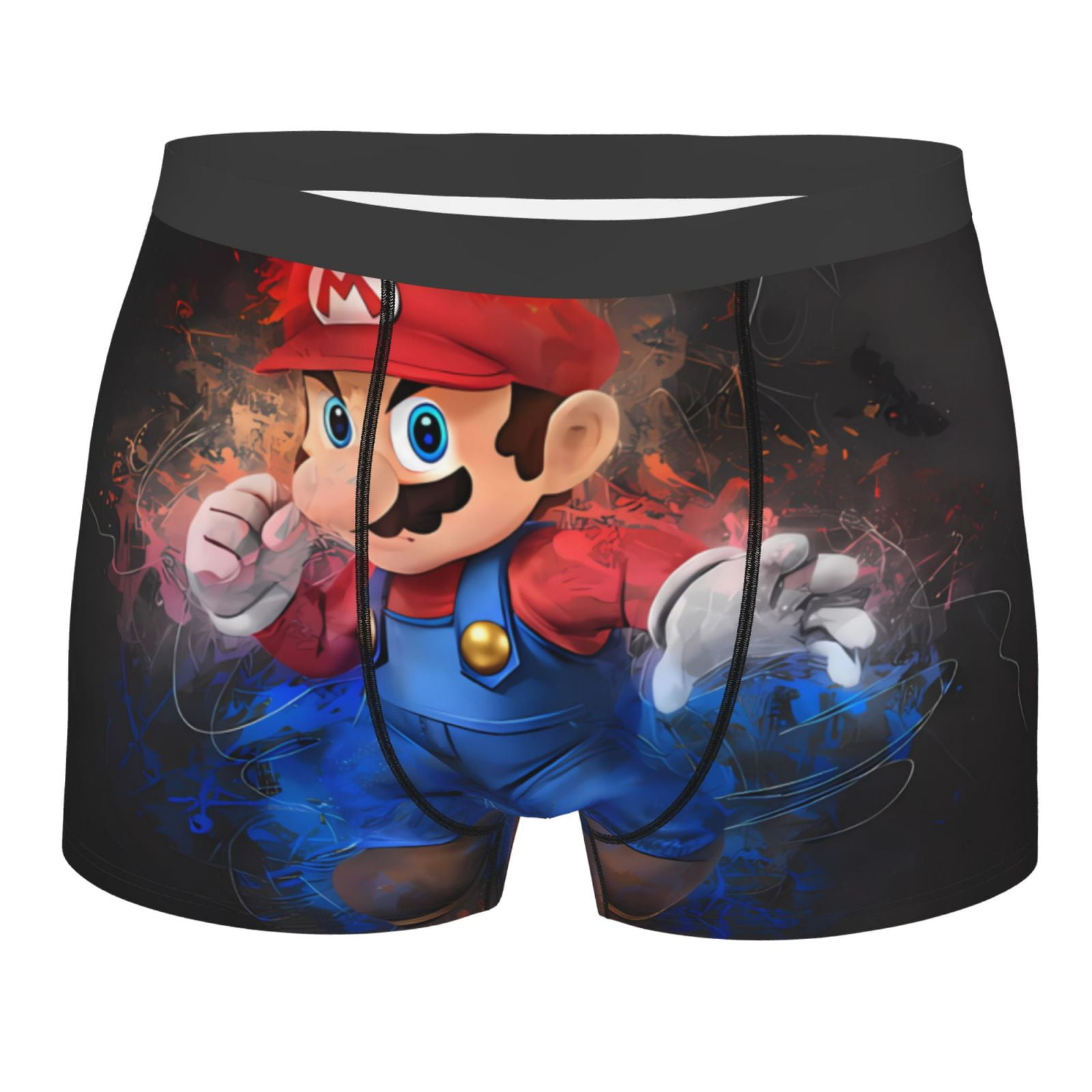 Saiise Mario Av Men's Underwear Boxer Briefs Cotton Trunks Short Leg ...