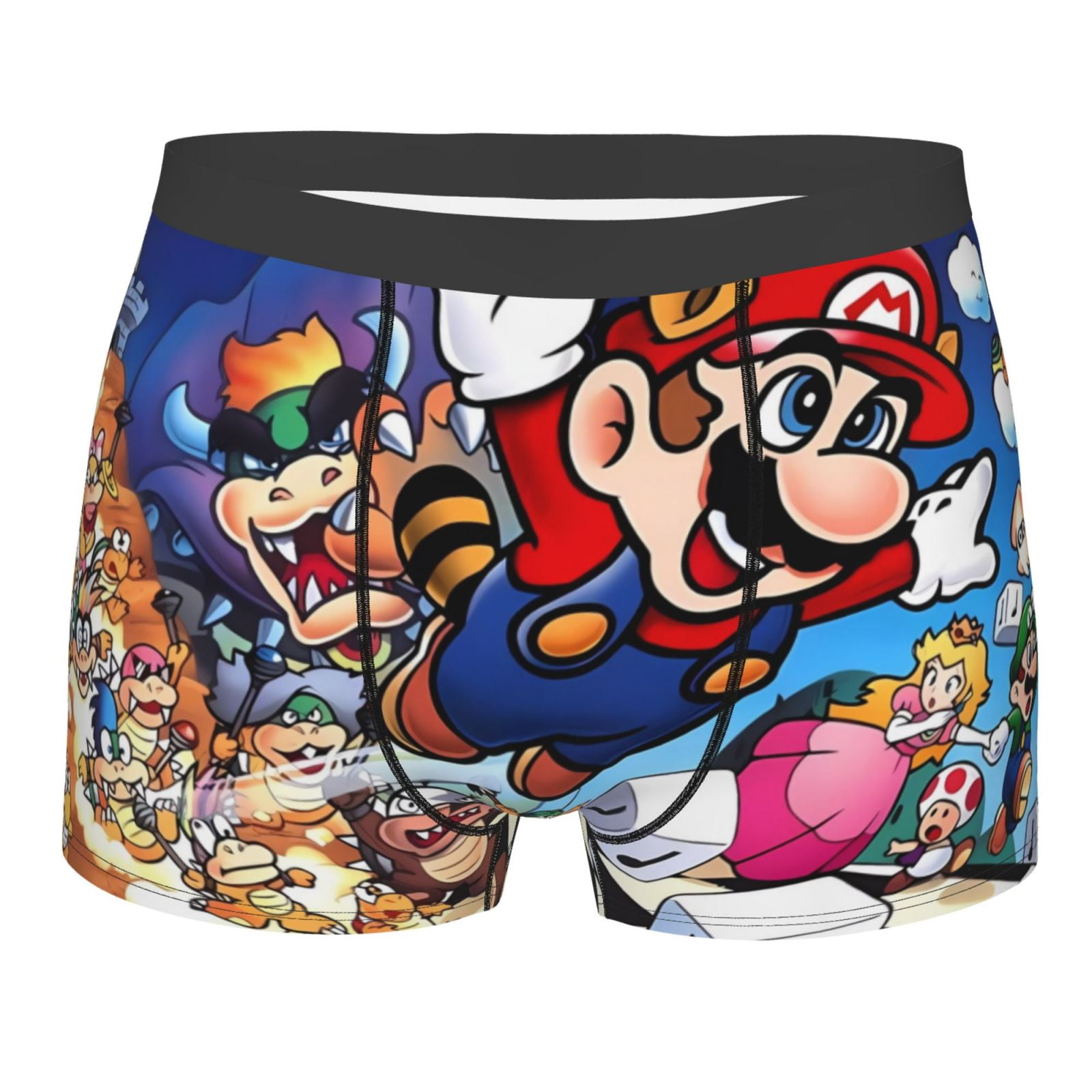 Saiise Mario Cb Men's Underwear Boxer Briefs Cotton Trunks Short Leg ...