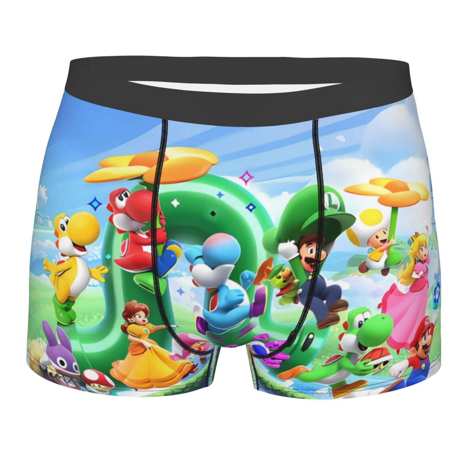 Saiise Mario Cf Men's Underwear Boxer Briefs Cotton Trunks Short Leg ...
