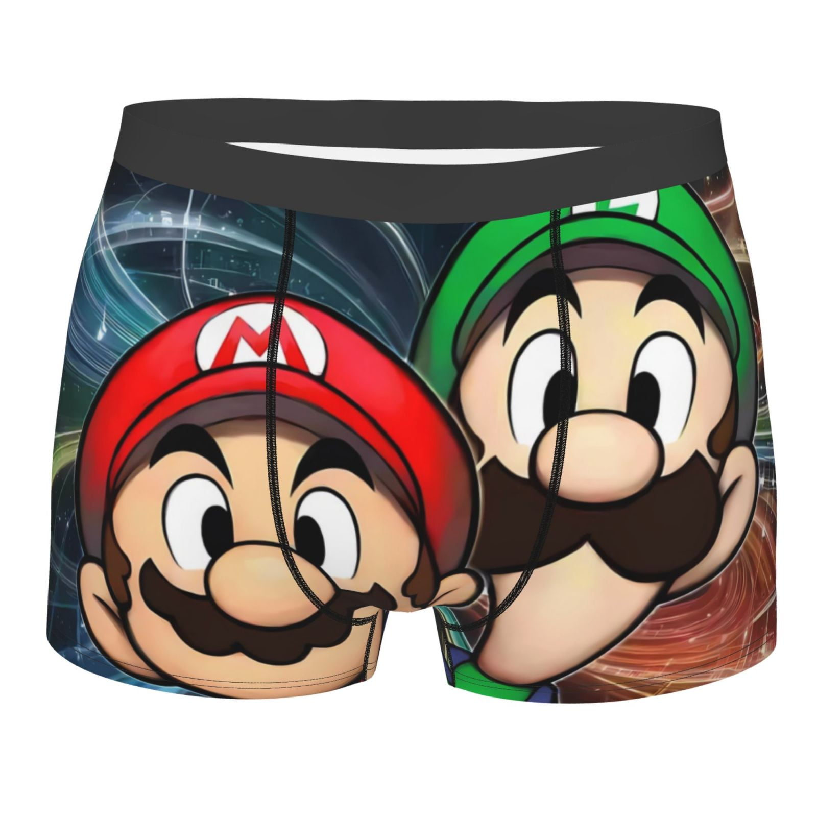 Saiise Mario Cj Men's Underwear Boxer Briefs Cotton Trunks Short Leg Underwear (S-XXL) - Walmart.com