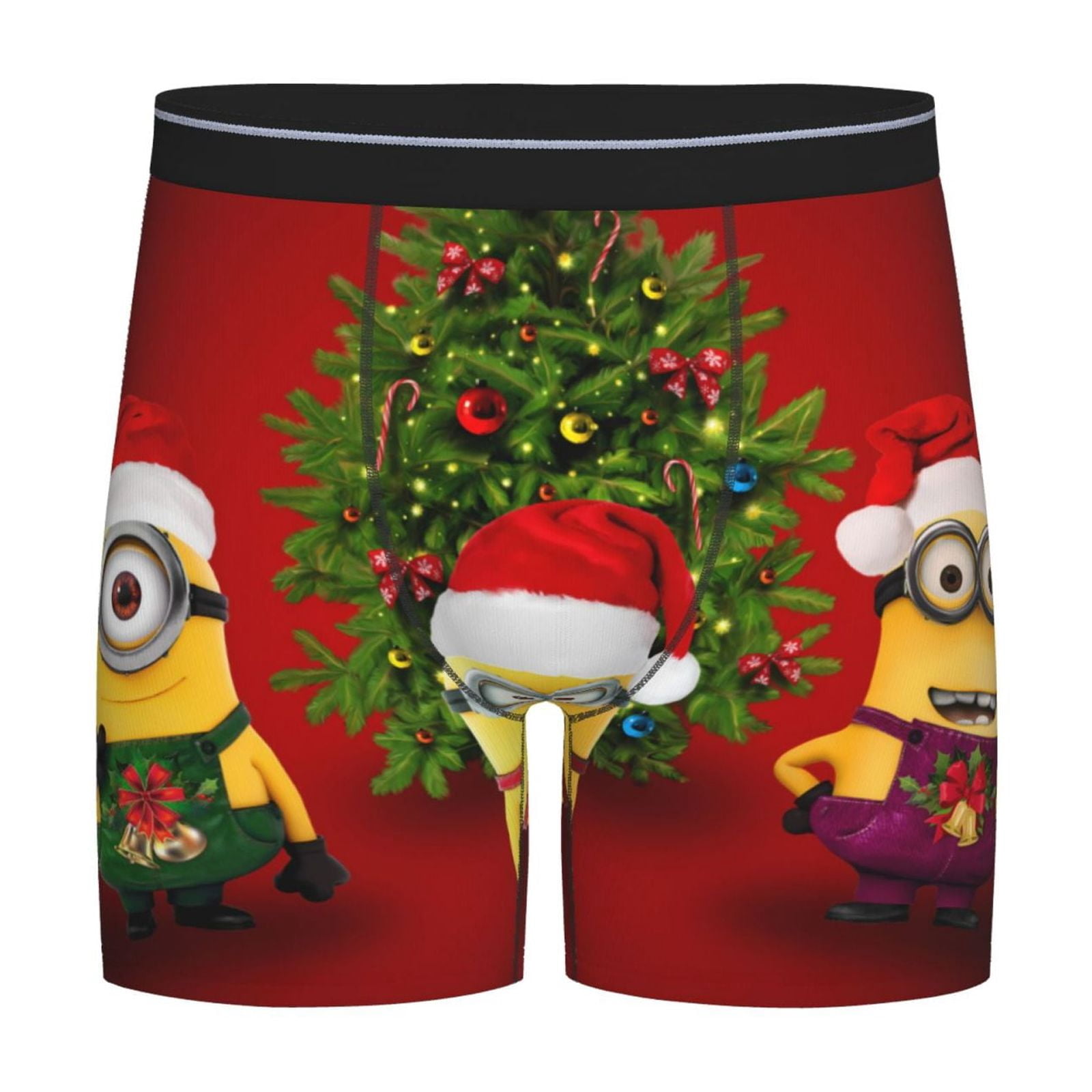 Saiise Minions Men's Underwear Boxer Briefs Cotton Trunks Short Leg ...