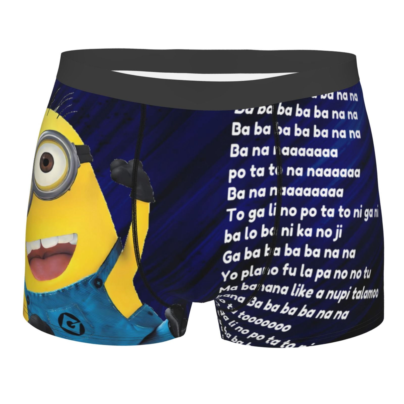 Saiise Minions Men's Underwear Boxer Briefs Cotton Trunks Short Leg ...