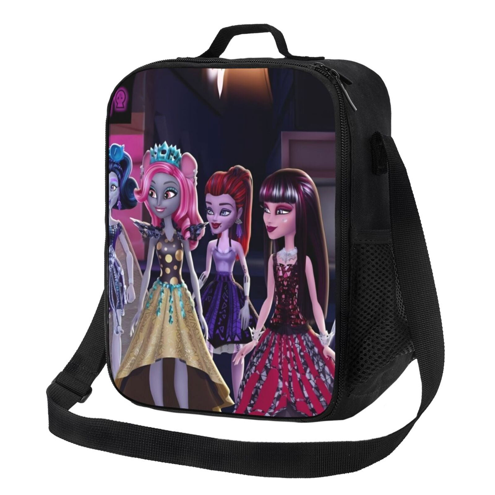 Saiise Monster High Print Lunch Box for Men Women Adults Lunch Bag for ...
