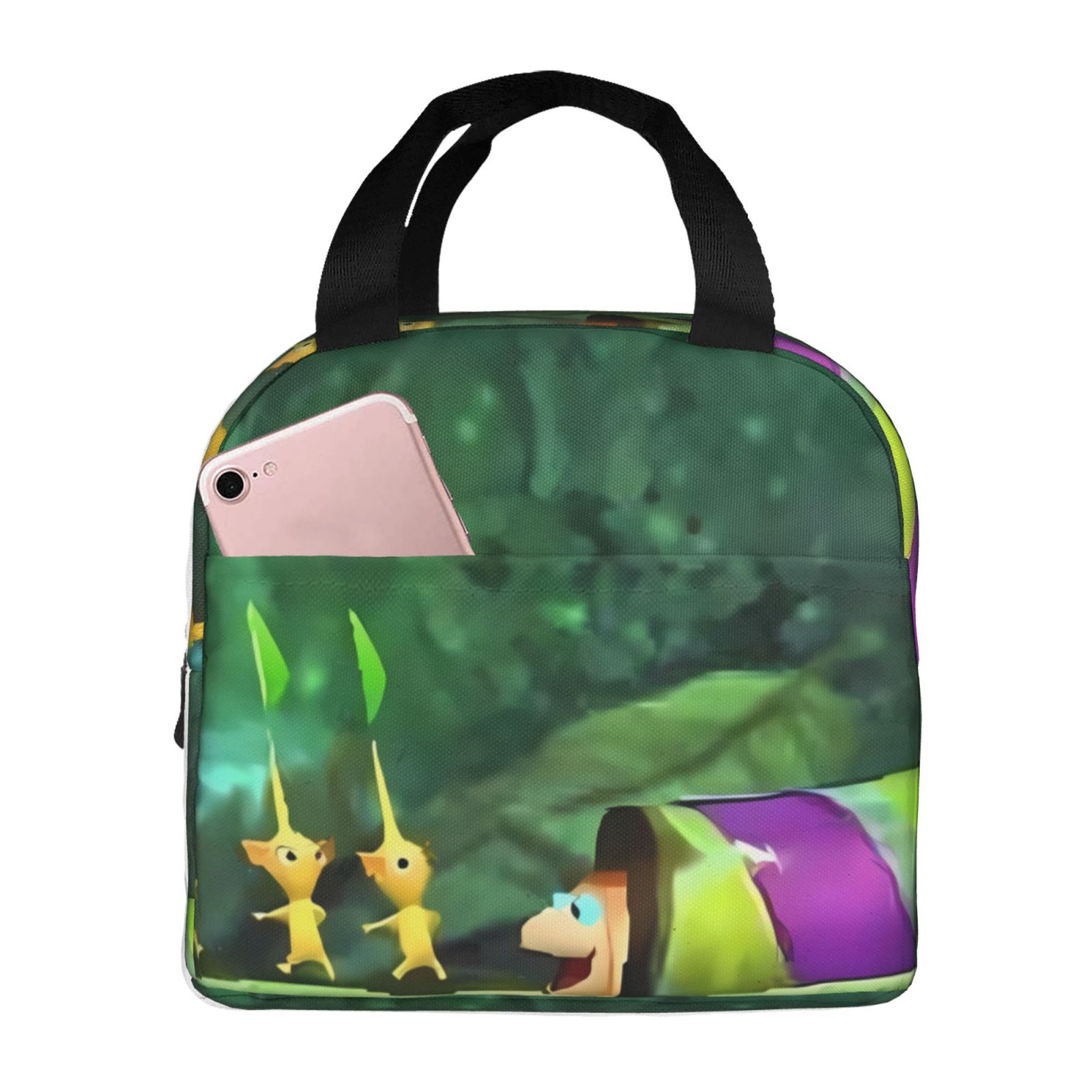 Saiise Pikmin Print Lunch Box for Men Women Adults Lunch Bag for Office ...