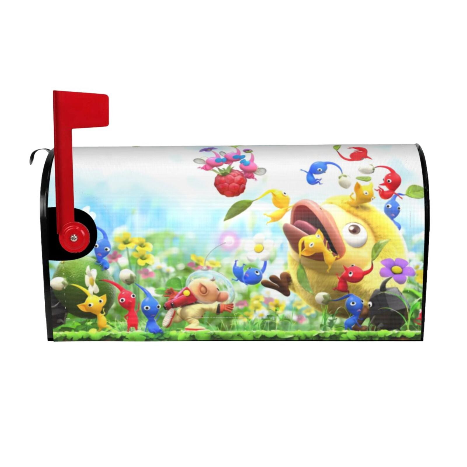 Saiise Pikmin Print Mailbox Covers Magnetic Letter Post Box Cover Wrap ...