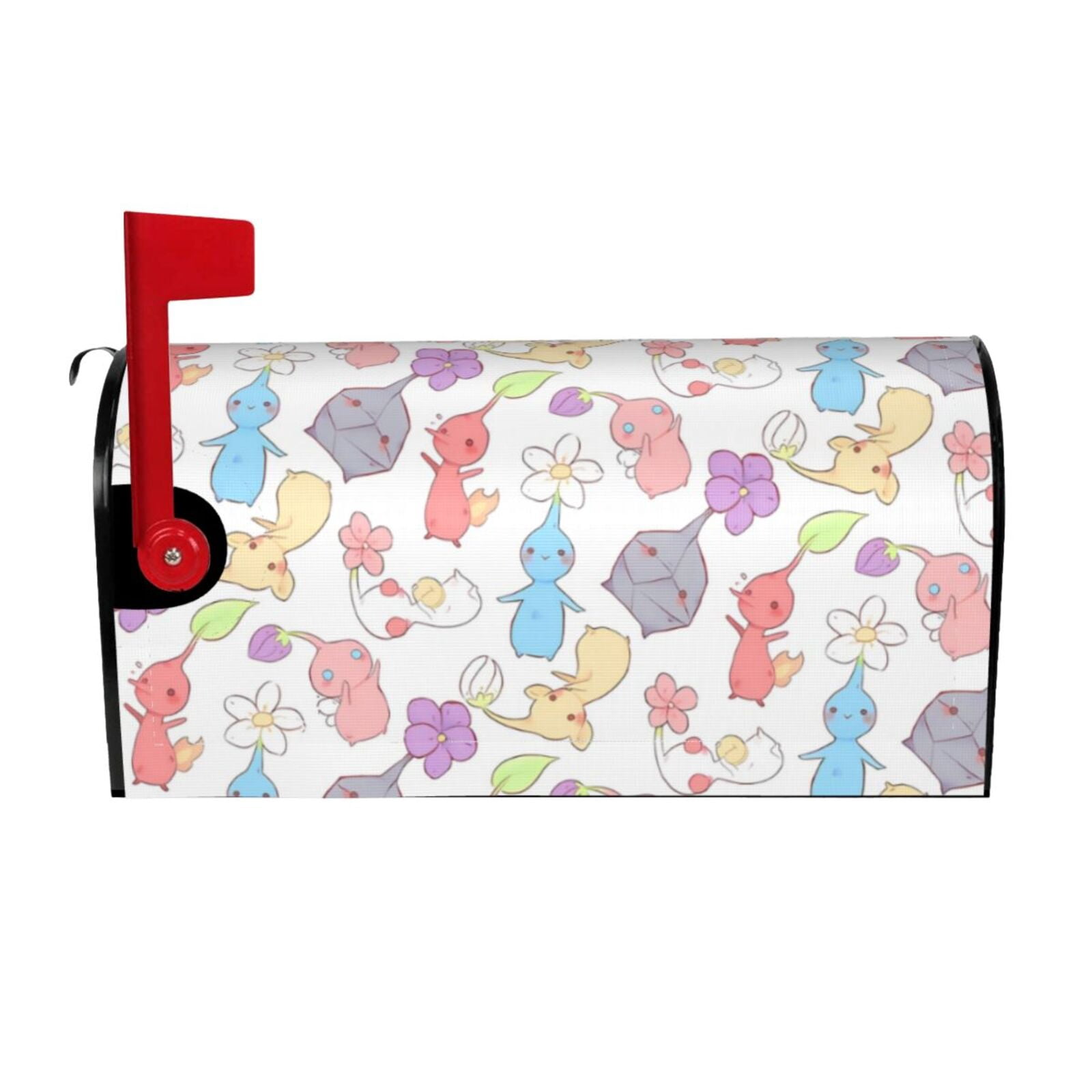 Saiise Pikmin Print Mailbox Covers Magnetic Letter Post Box Cover Wrap ...