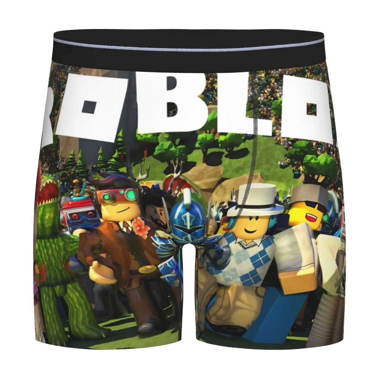 Saiise Roblox Men's Underwear Boxer Briefs Cotton Trunks Short Leg ...