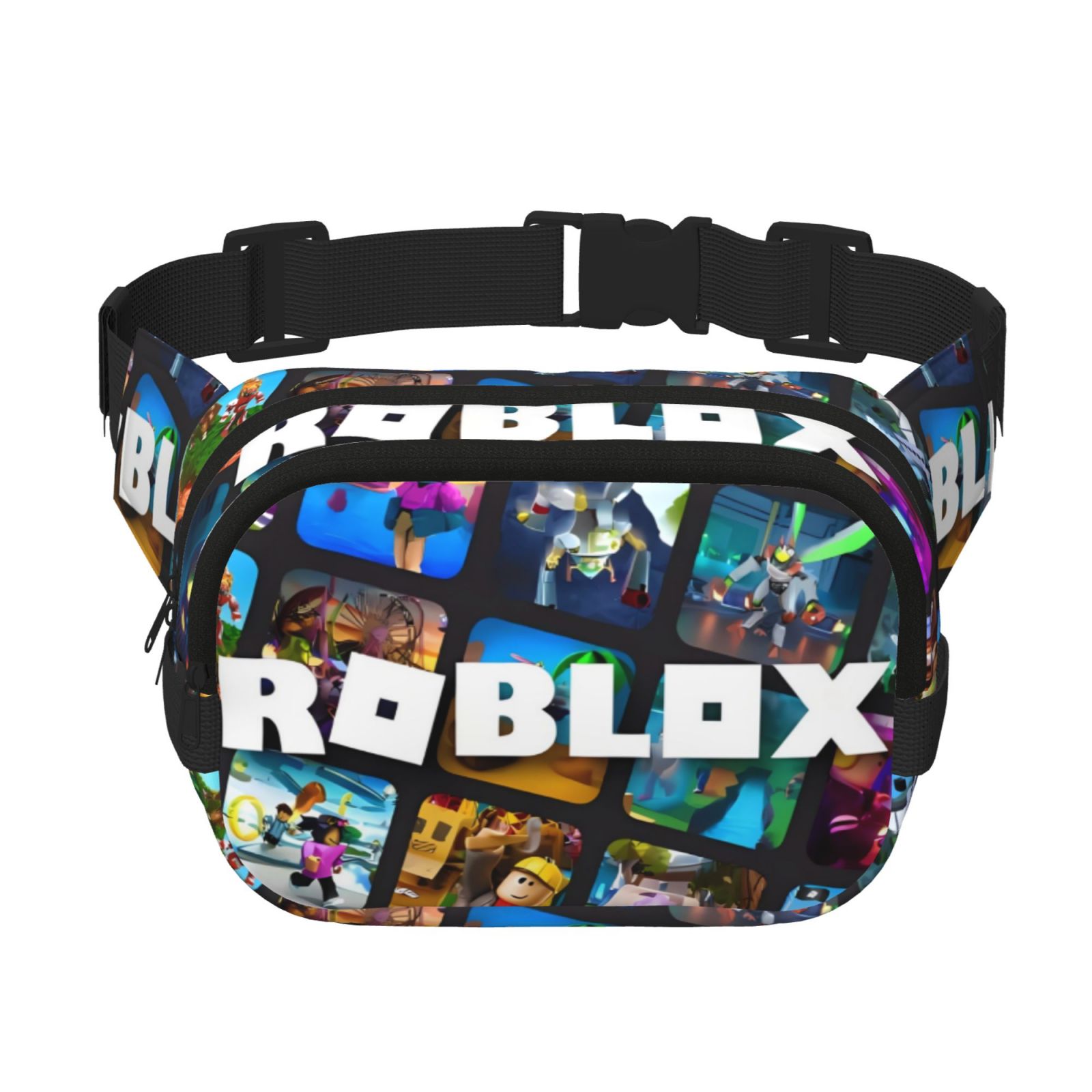 Saiise Roblox Print Fanny Pack Crossbody Bag for Women and Men, Belt ...