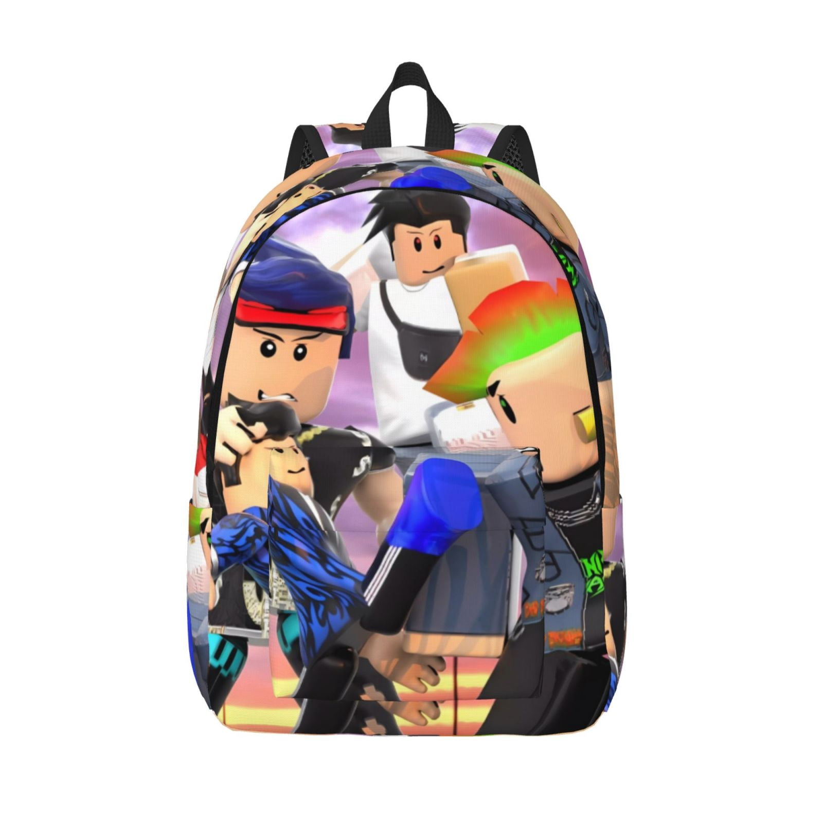 Saiise Roblox School Backpack For Women Men,Lightweight Casual Daypack ...