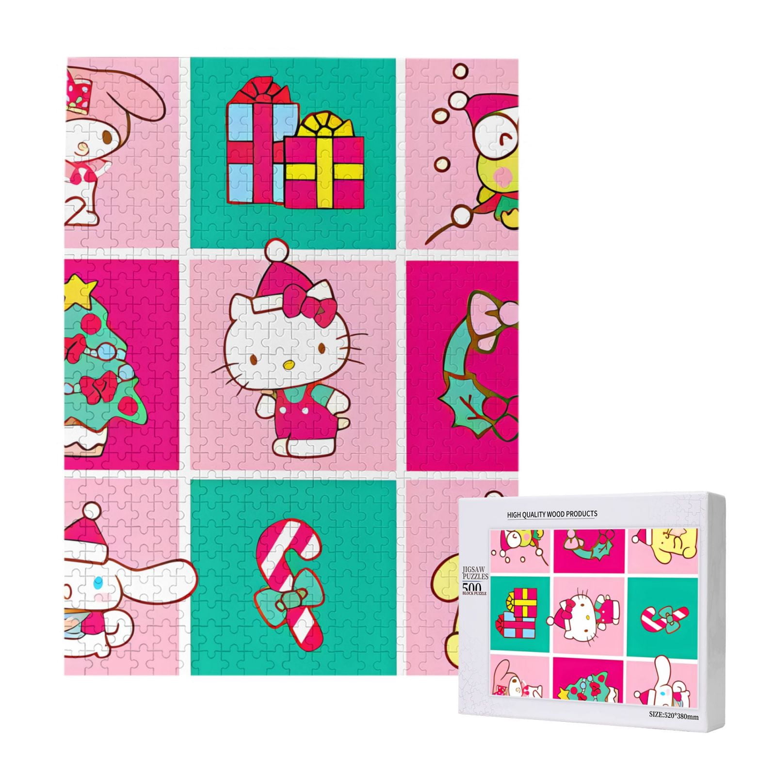 Saiise Sanrio Print 500 Jigsaw Puzzle for Adults and Family,Impossible ...