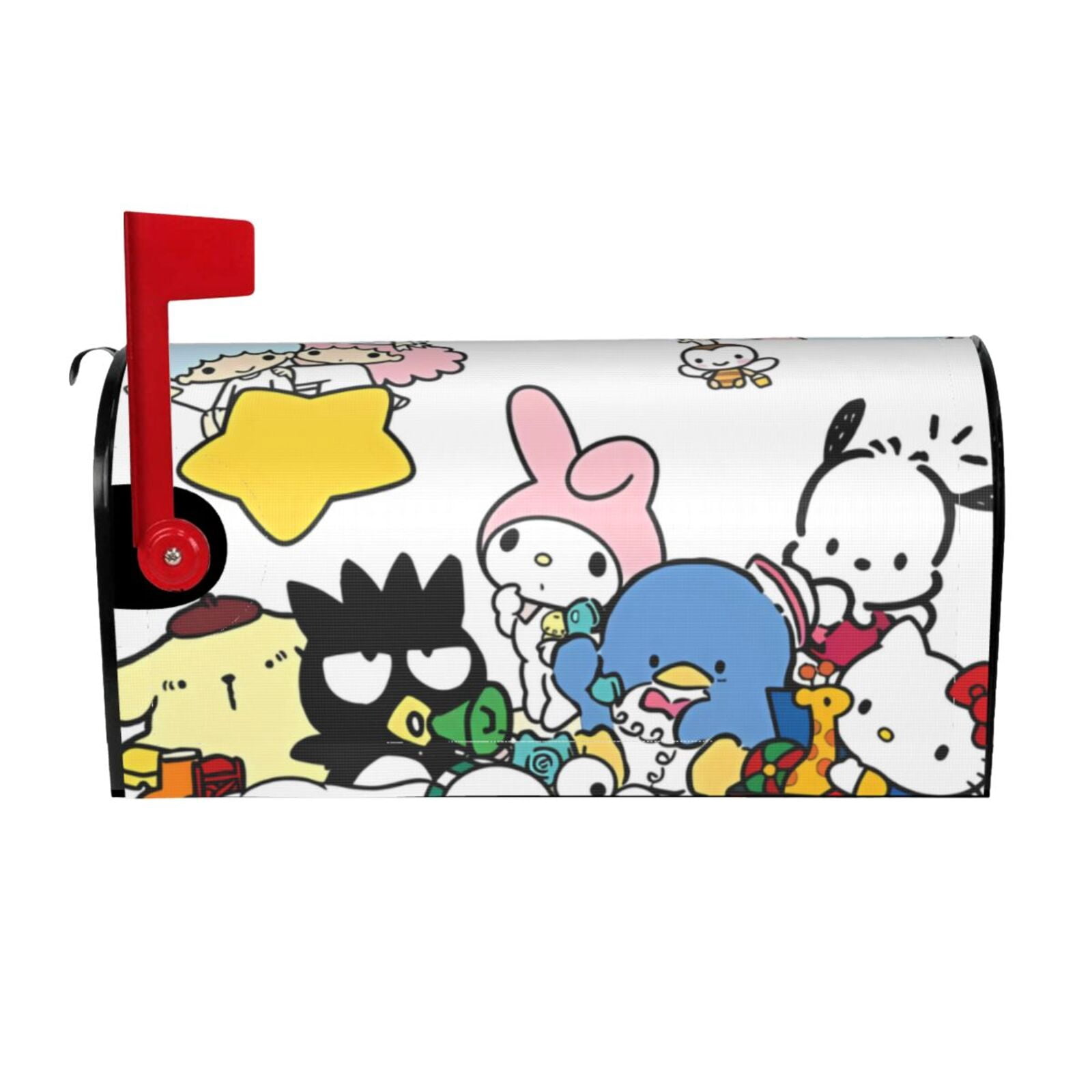 Saiise Sanrio Print Mailbox Covers Magnetic Letter Post Box Cover Wrap ...