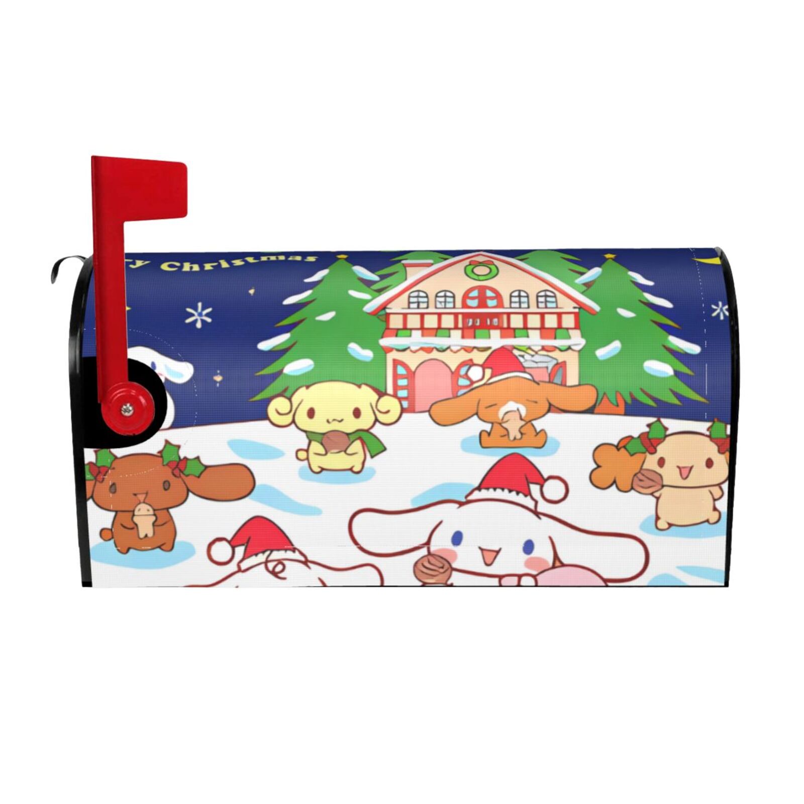 Saiise Sanrio Print Mailbox Covers Magnetic Letter Post Box Cover Wrap ...
