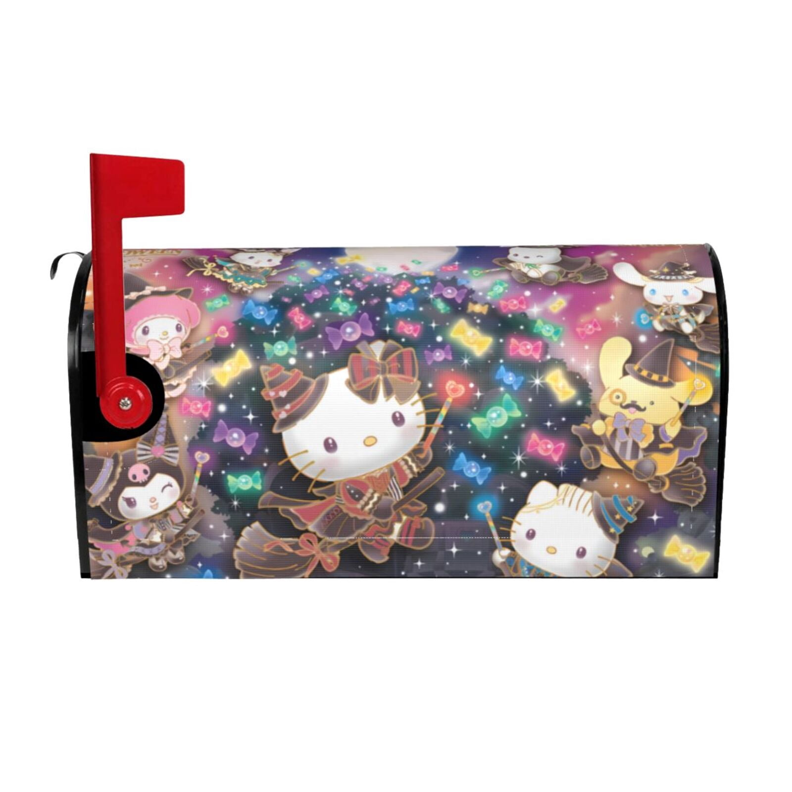 Saiise Sanrio Print Mailbox Covers Magnetic Letter Post Box Cover Wrap ...