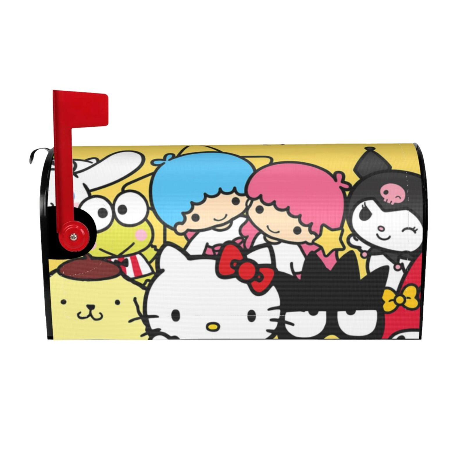 Saiise Sanrio Print Mailbox Covers Magnetic Letter Post Box Cover Wrap ...