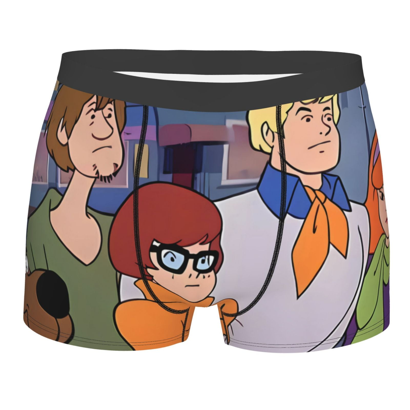 Saiise Scooby-Doo Ab Men's Underwear Boxer Briefs Cotton Trunks Short ...