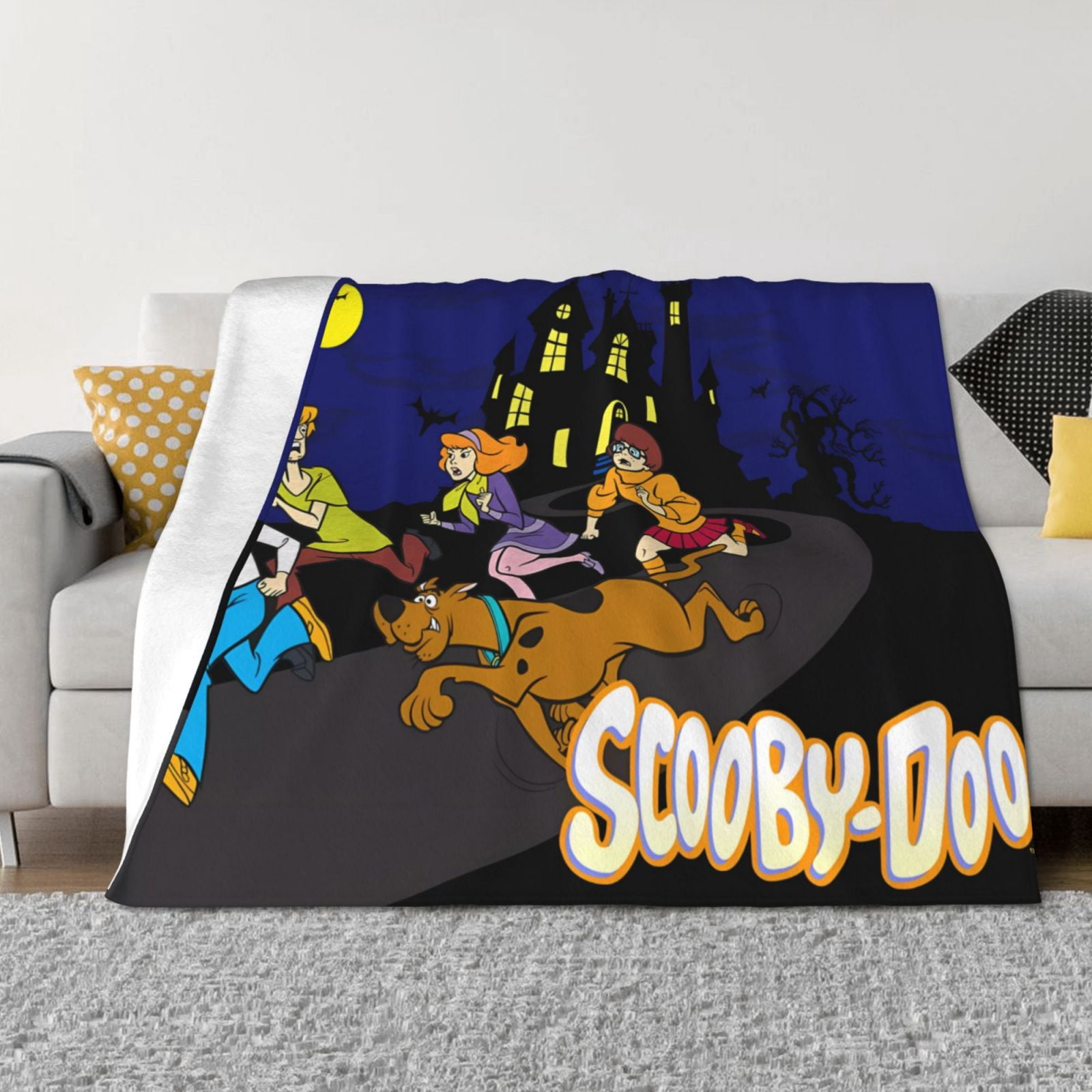 Saiise Scooby-Doo Ae Throw Blanket 60"x50" ,Soft Lightweight Cozy All ...