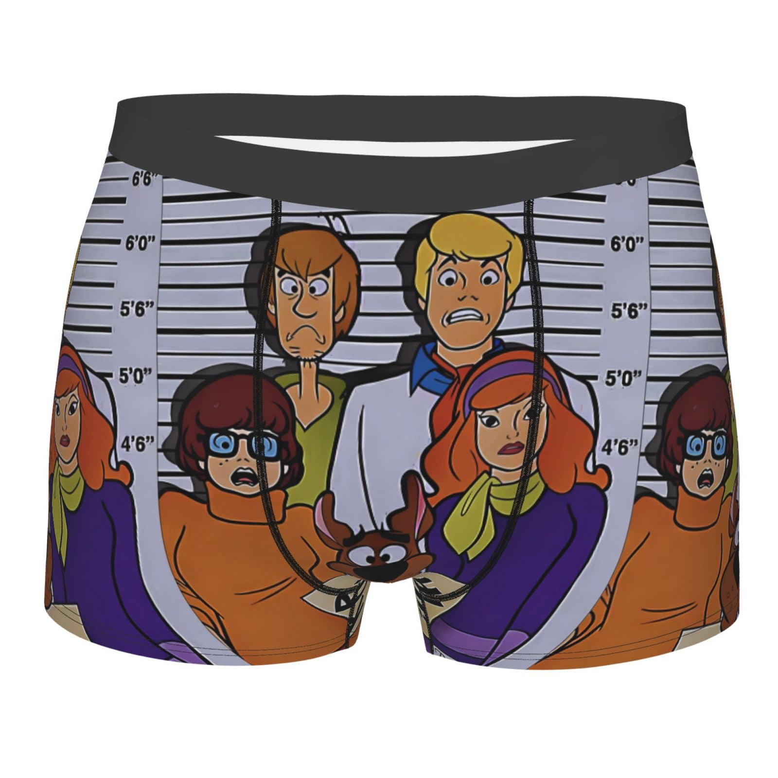 Saiise Scooby-Doo Ba Men's Underwear Boxer Briefs Cotton Trunks Short ...