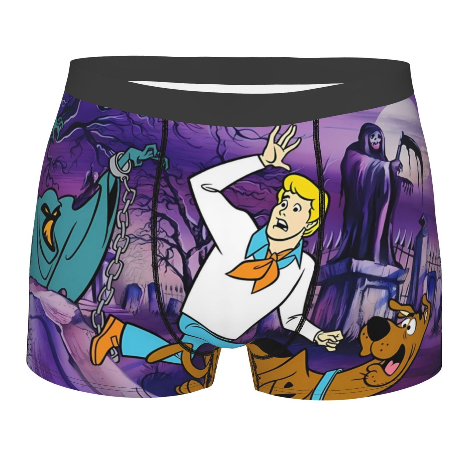 Saiise Scooby-Doo Ci Men's Underwear Boxer Briefs Cotton Trunks Short ...