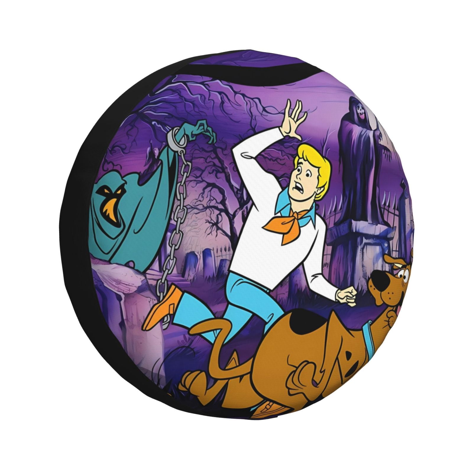 Saiise Scooby-Doo Ci Print Rv Spare Tire Cover Wheel Tire Cover for ...
