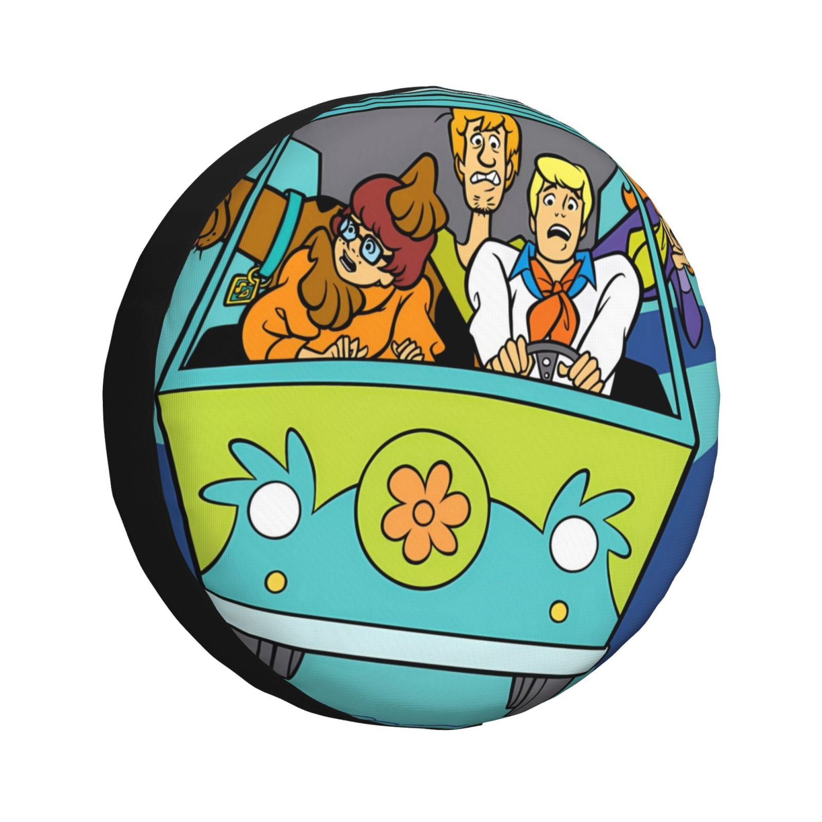Saiise Scooby-Doo Ck Print Rv Spare Tire Cover Wheel Tire Cover for ...