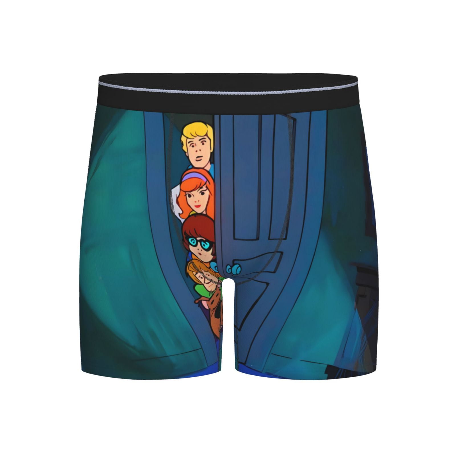 Saiise Scooby-Doo Men's Underwear Boxer Briefs Cotton Trunks Short Leg ...