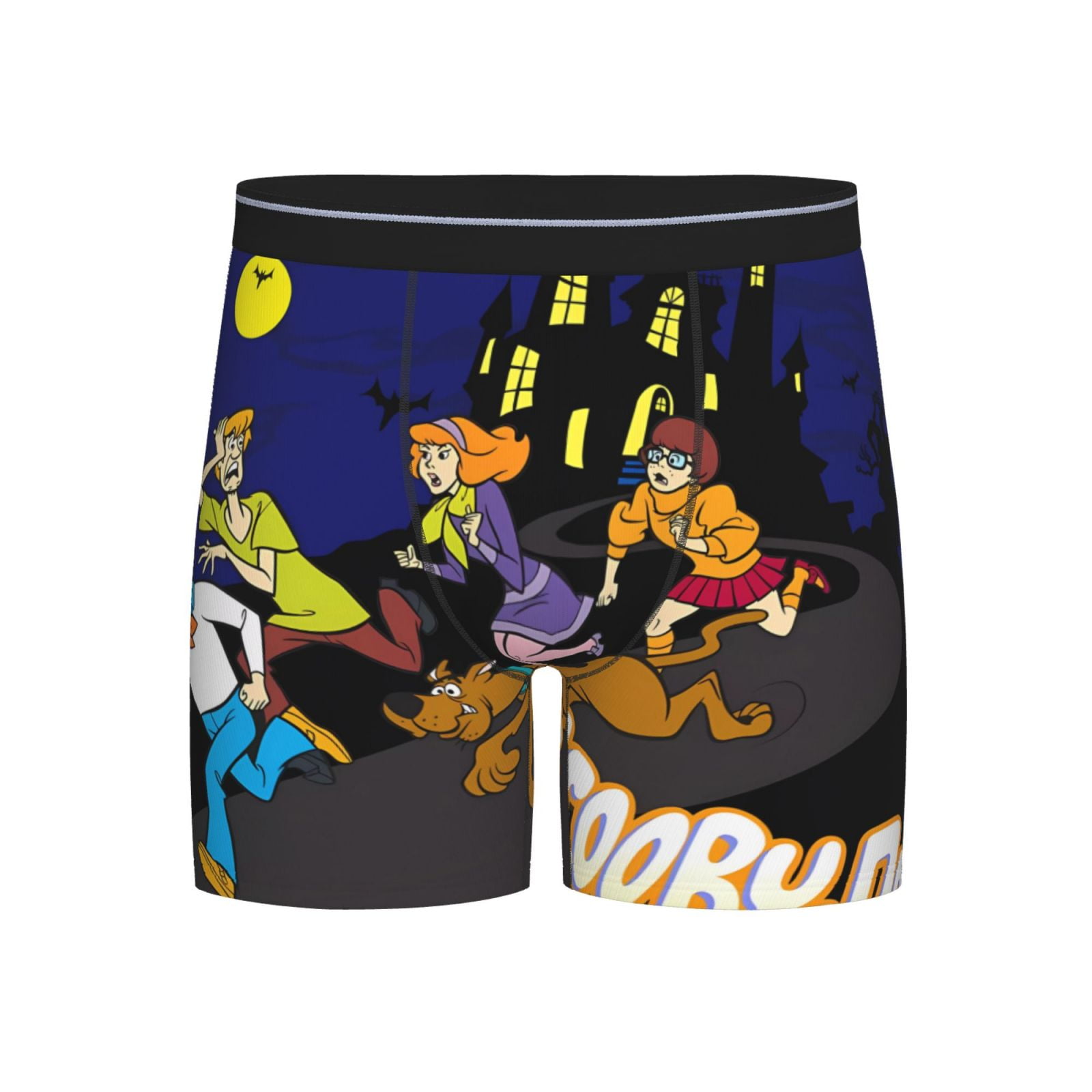 Saiise Scooby-Doo Men's Underwear Boxer Briefs Cotton Trunks Short Leg ...