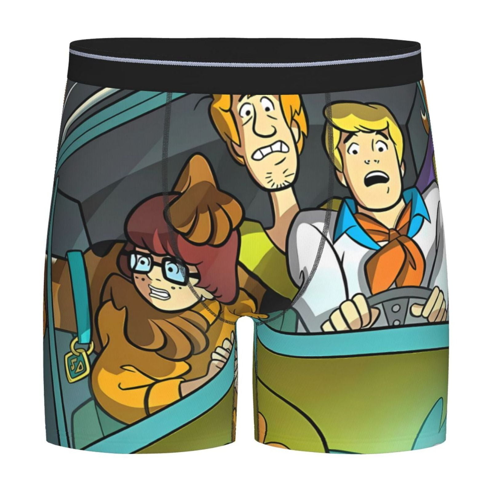 Saiise Scooby-Doo Men's Underwear Boxer Briefs Cotton Trunks Short Leg ...
