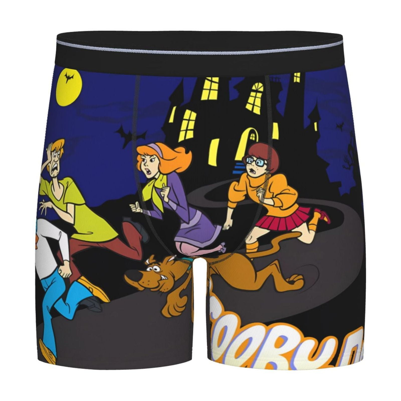 Saiise Scooby-Doo Men's Underwear Boxer Briefs Cotton Trunks Short Leg ...