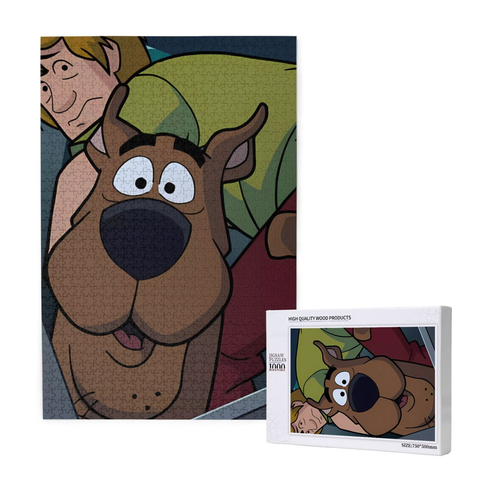 Saiise Scooby-Doo Print 1000 Jigsaw Puzzle for Adults and Family ...