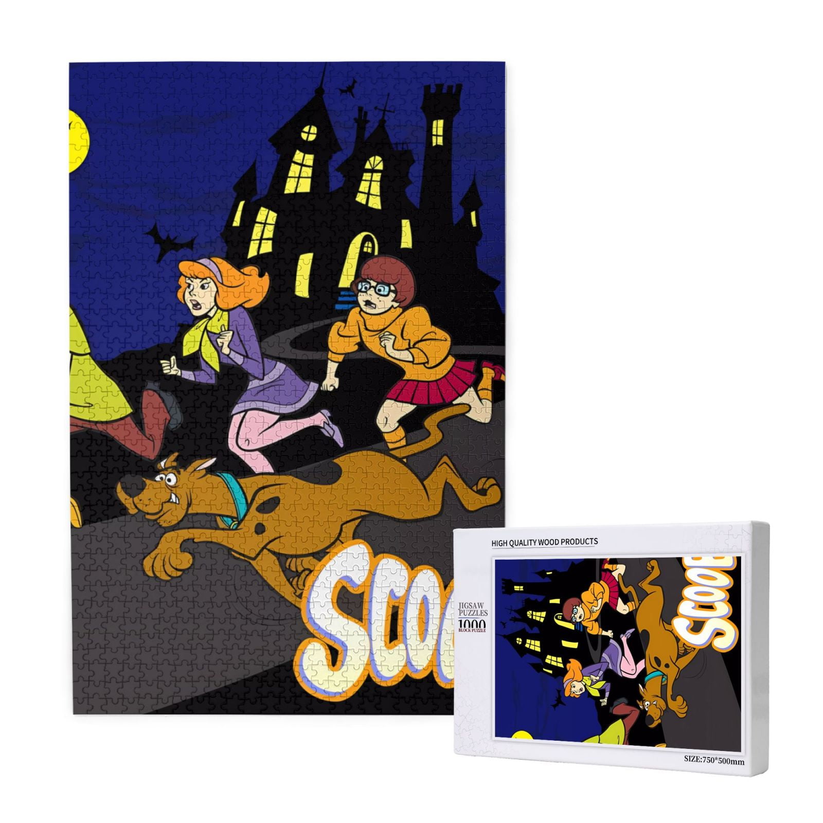 Saiise Scooby-Doo Print 1000 Jigsaw Puzzle for Adults and Family ...