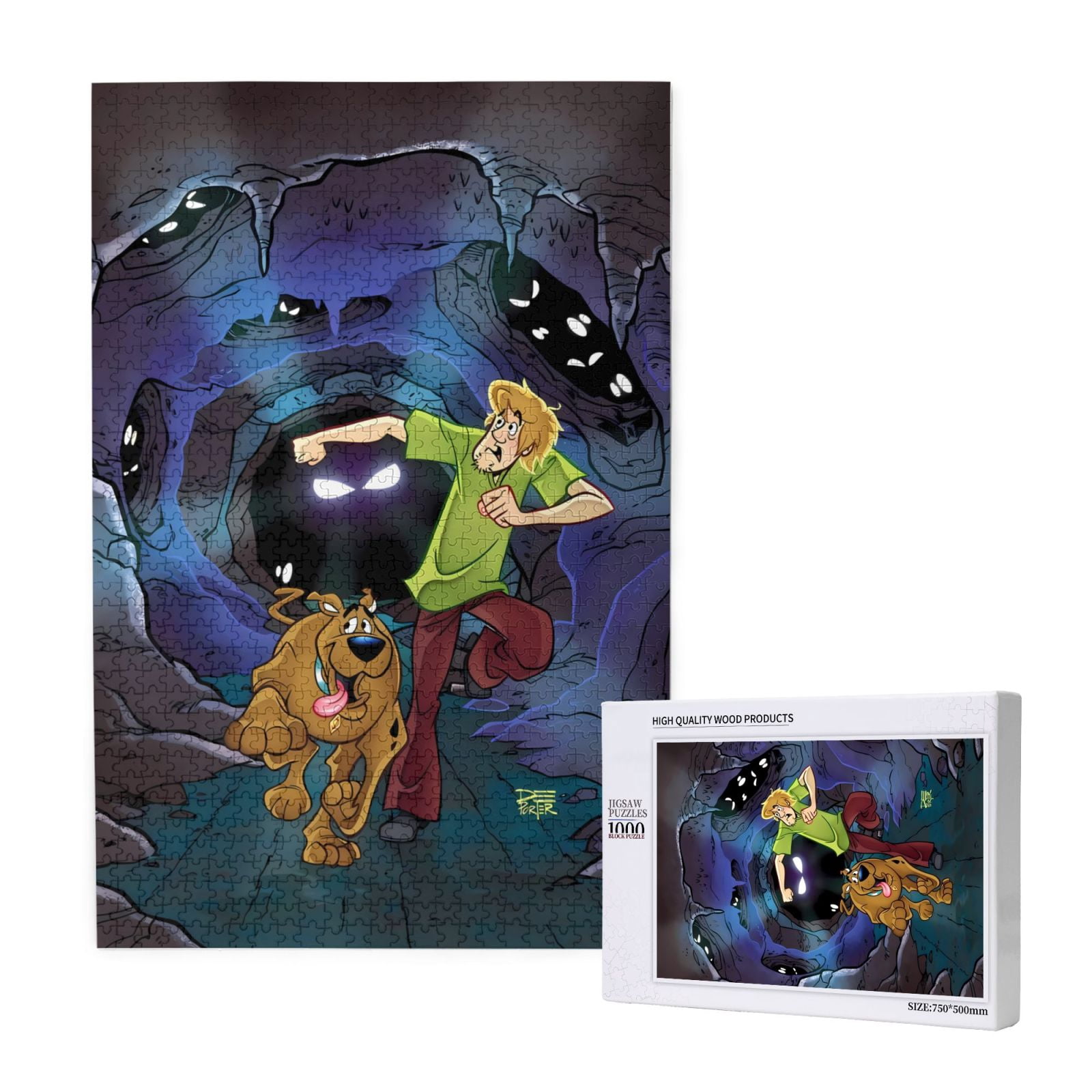 Saiise Scooby-Doo Print 1000 Jigsaw Puzzle for Adults and Family ...