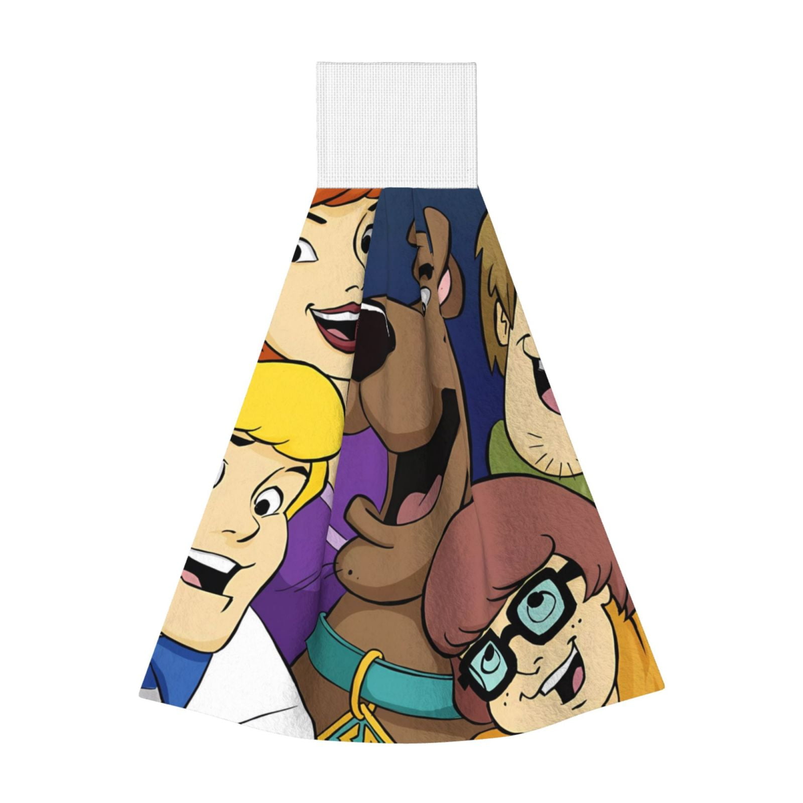 Saiise Scooby-Doo Print Hanging Kitchen Towels Hand Towel Loop Dish ...
