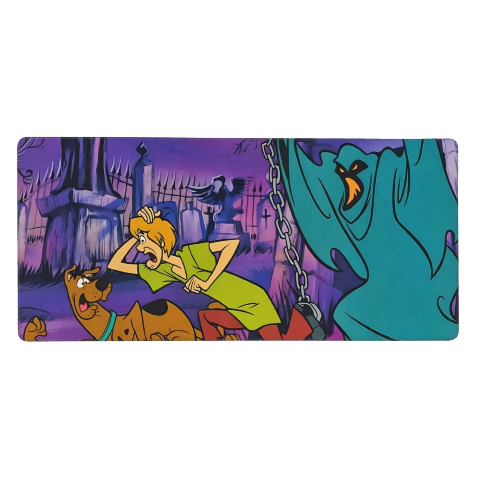 Saiise Scooby-Doo Print Large Mouse Pad & Computer Game Mouse Mat Non ...