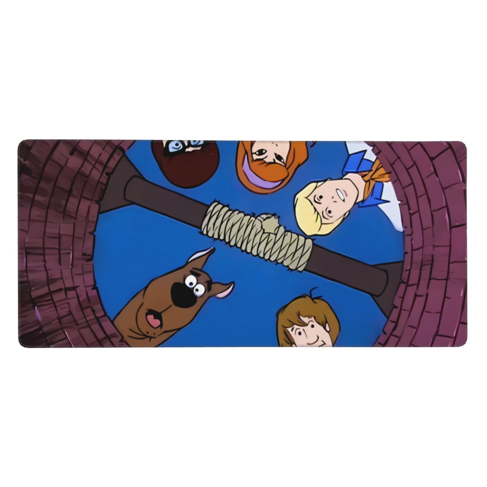 Saiise Scooby-Doo Print Large Mouse Pad & Computer Game Mouse Mat Non ...