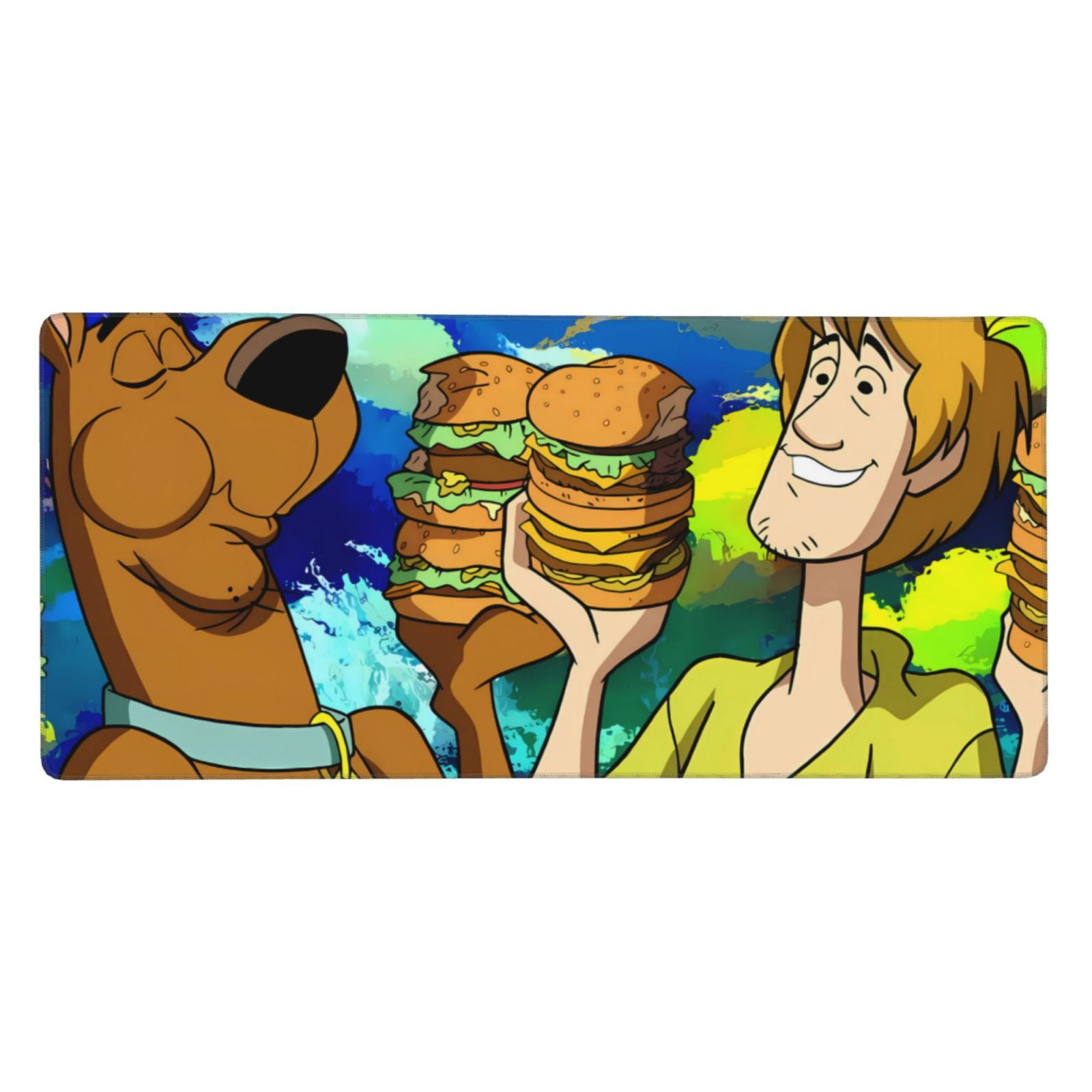 Saiise Scooby-Doo Print Large Mouse Pad & Computer Game Mouse Mat Non ...
