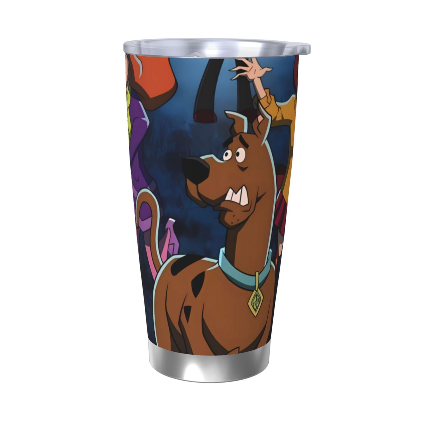 Saiise Scooby-Doo Print Tumbler 20 Oz Stainless Steel Vacuum Insulated ...