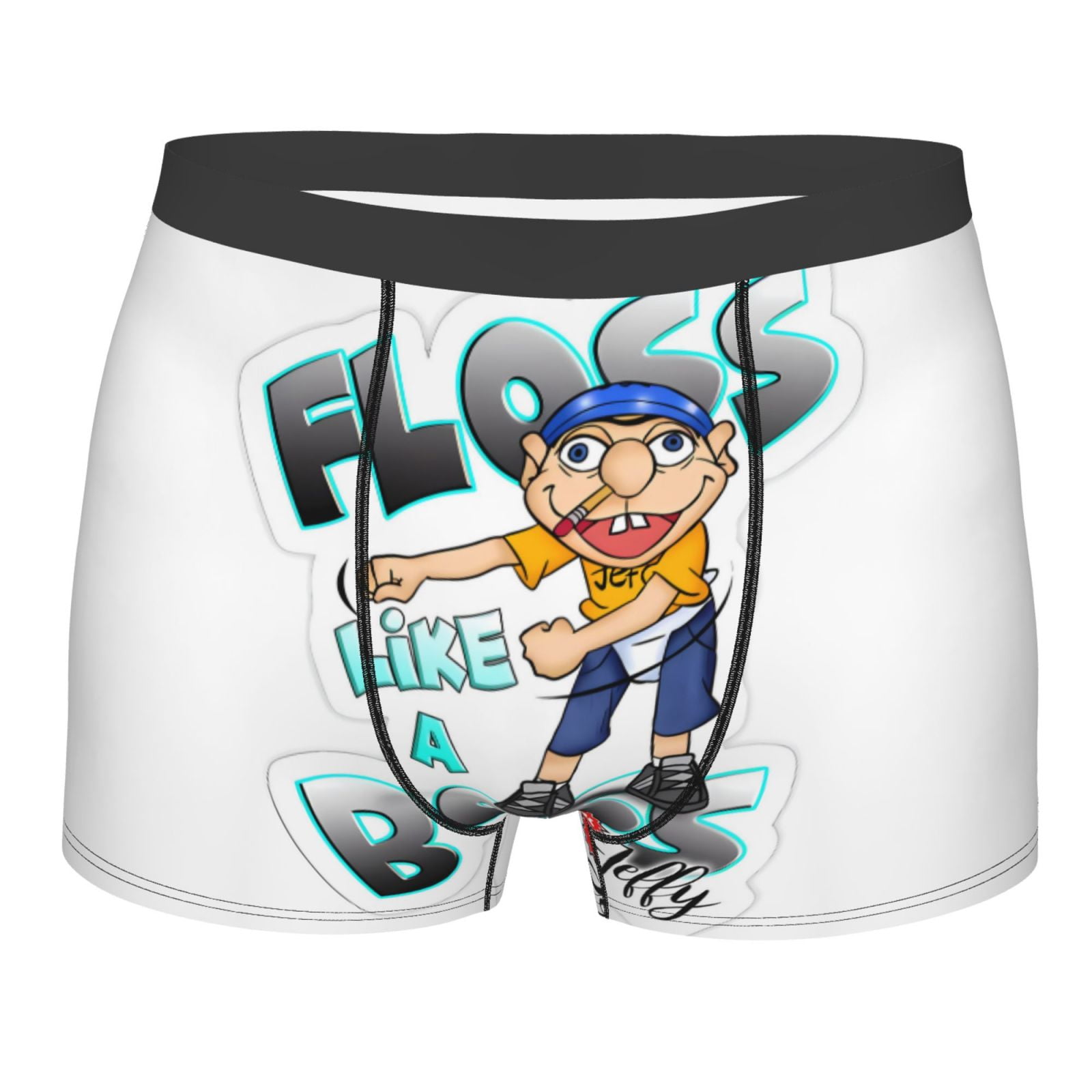 Saiise Sml Jeffy Ba Men's Underwear Boxer Briefs Cotton Trunks Short ...