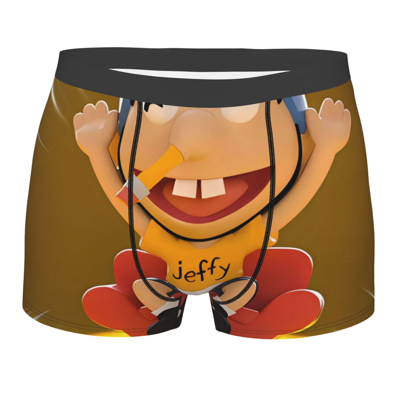 Saiise Sml Jeffy V Men's Underwear Boxer Briefs Cotton Trunks Short Leg ...