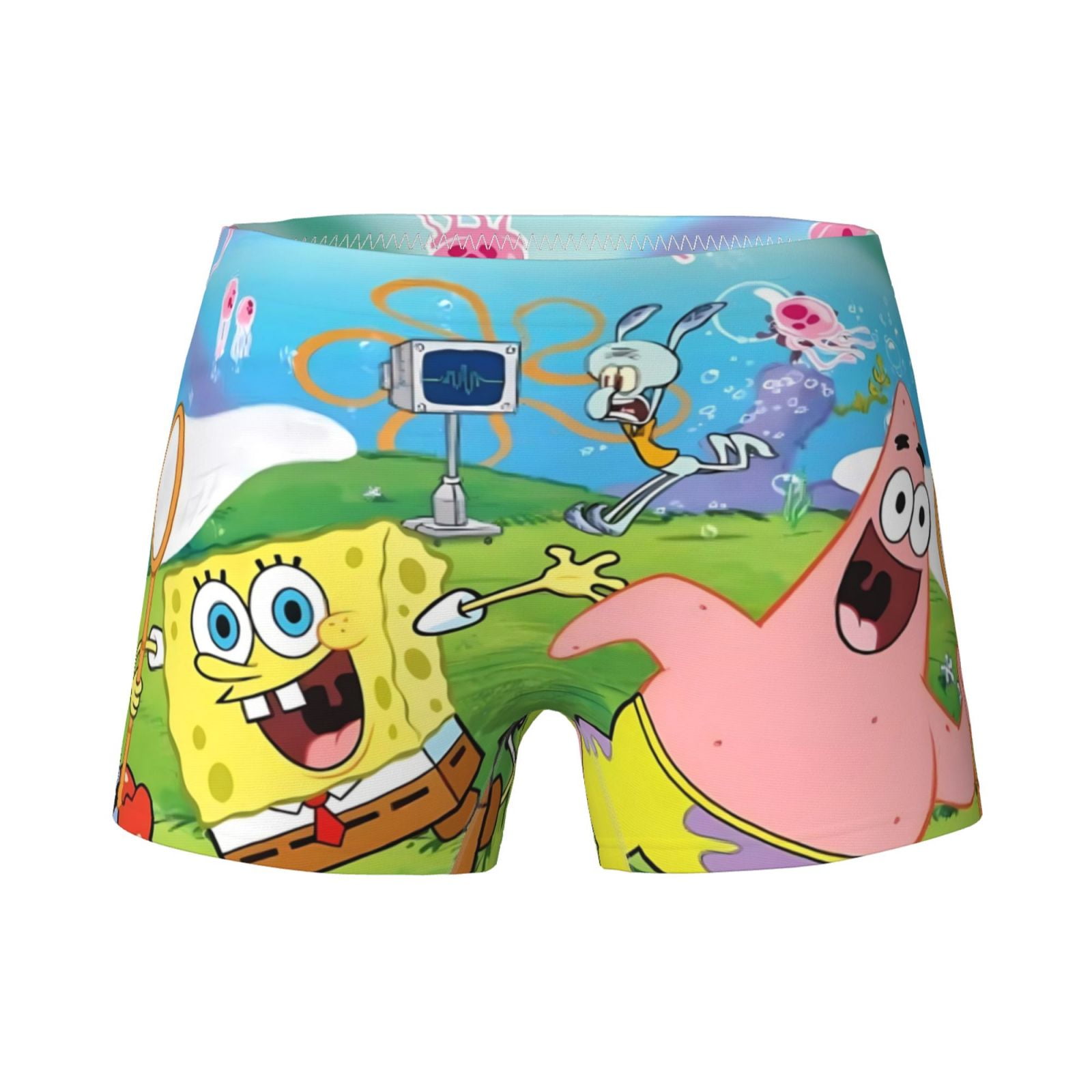 Saiise SpongeBob SquarePants Print Girls Underwear Soft Cotton Boxer ...