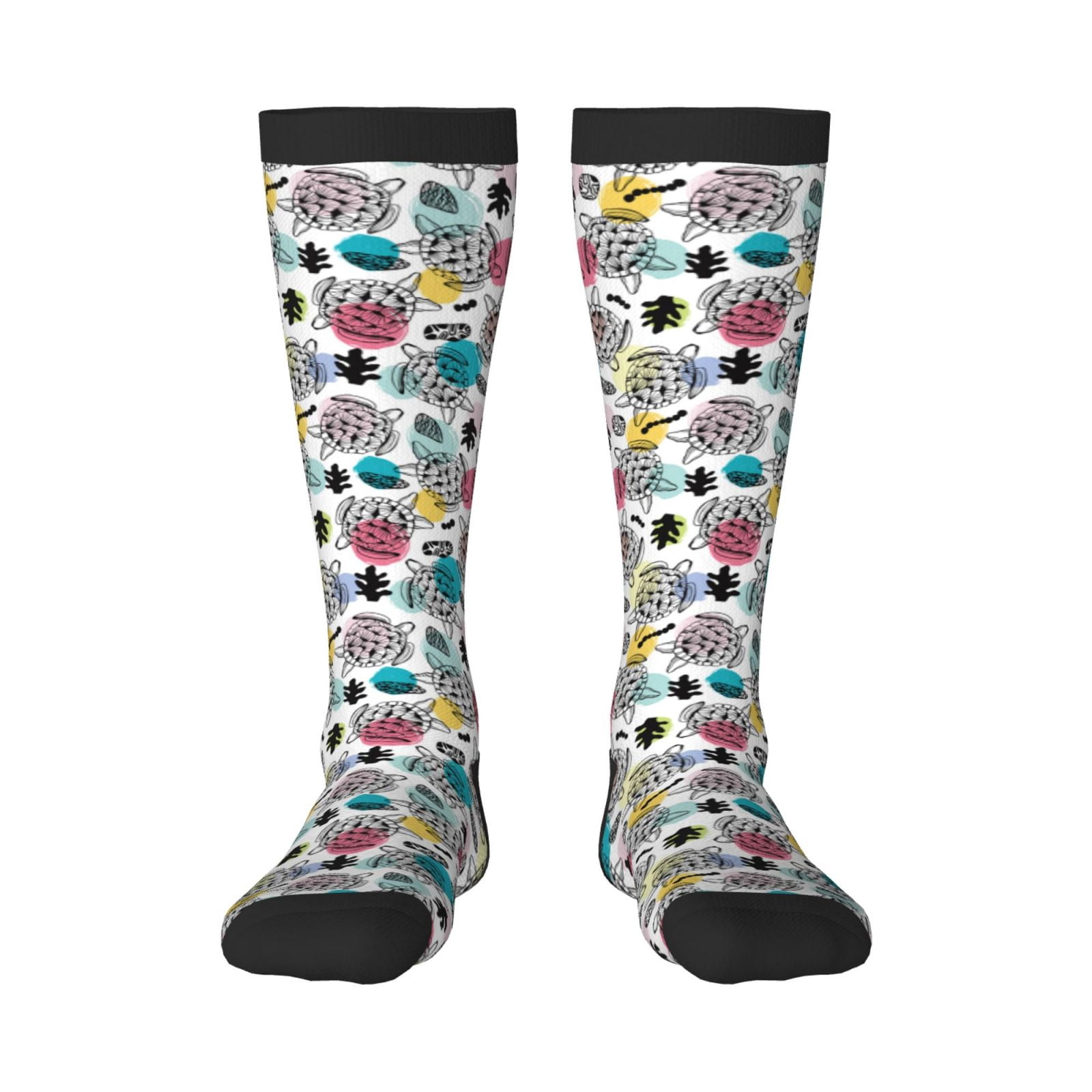 Saiise Turtle Funny Socks Men Women Boys Kids Adults Novelty Graphic ...