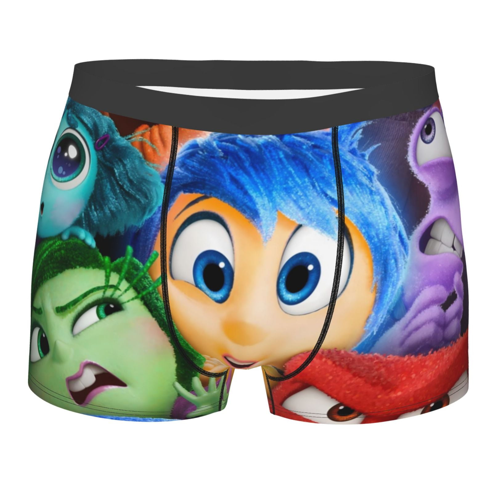 Saiise inside out 2 Men's Underwear Boxer Briefs Cotton Trunks Short Leg Underwear (S-XXL ...